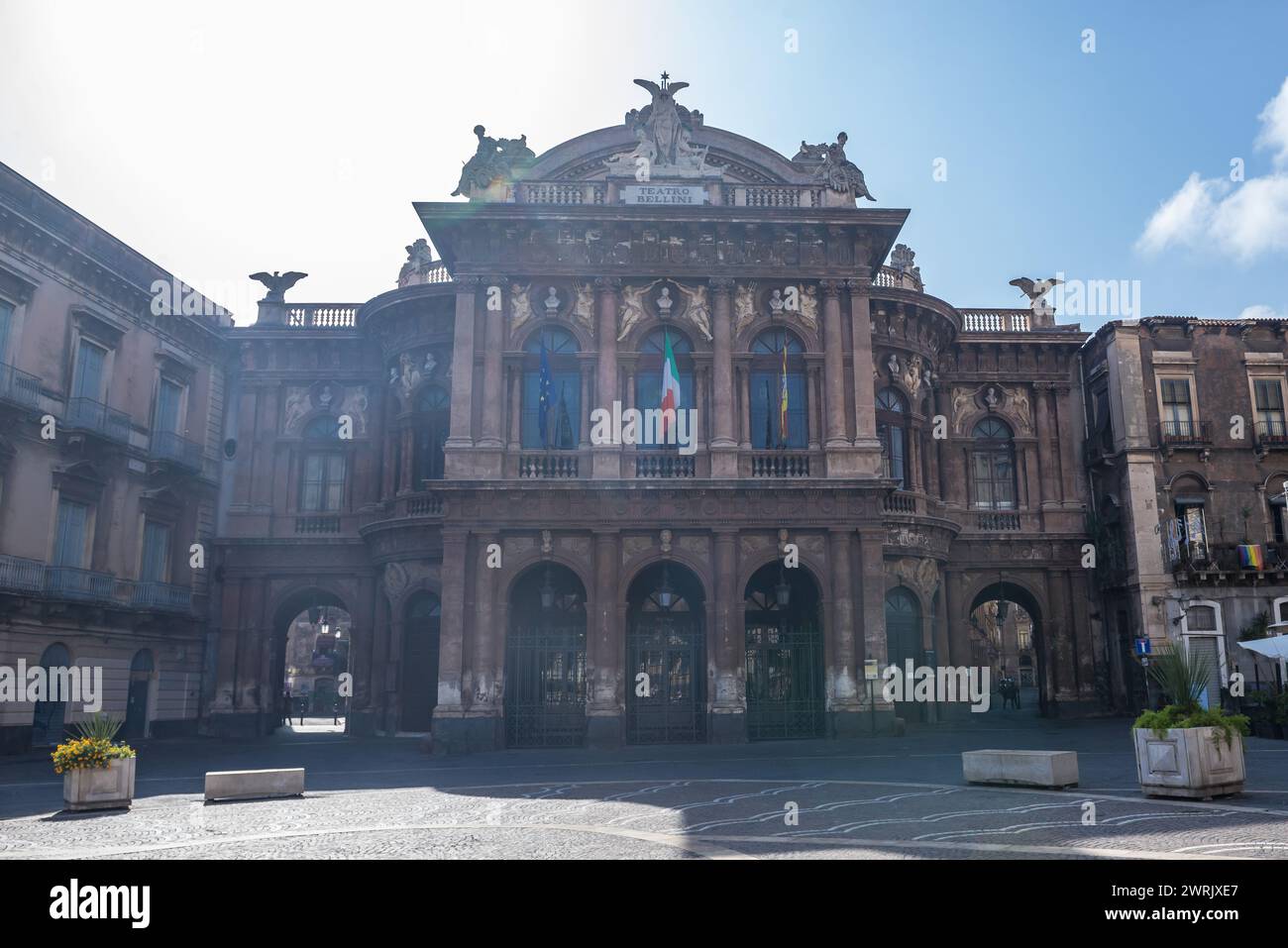 Teatro Massimo Bellini opera house on Vincenzo Bellini Square in ...