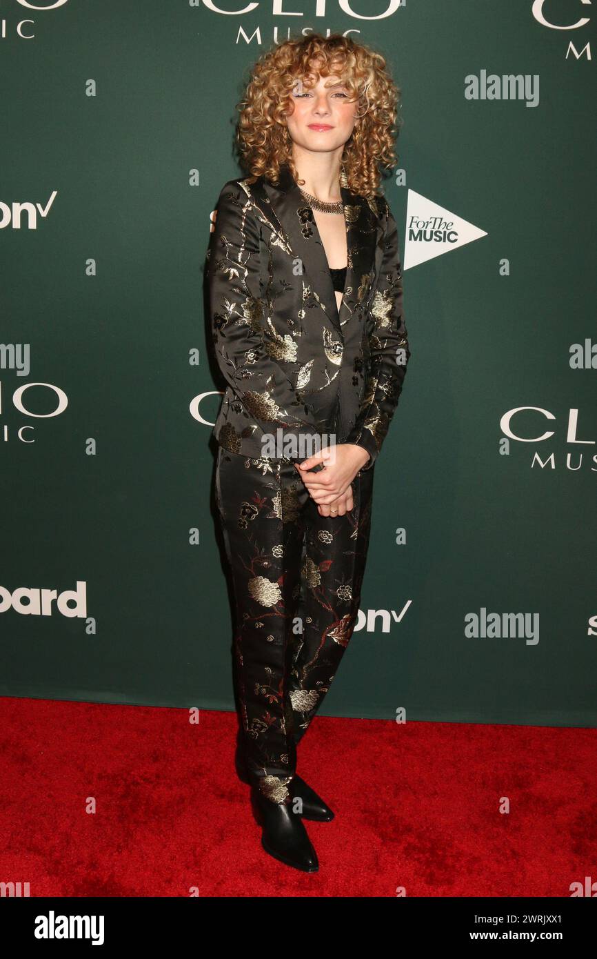 LOS ANGELES - JAN 31: Grace Bowers at the 2024 Clio Music Awards at the ...
