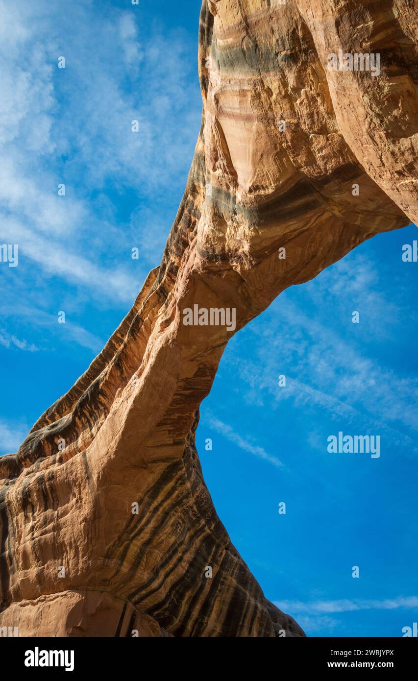 Natural Bridges National Monument in Southeast Utah, USA Stock Photo ...