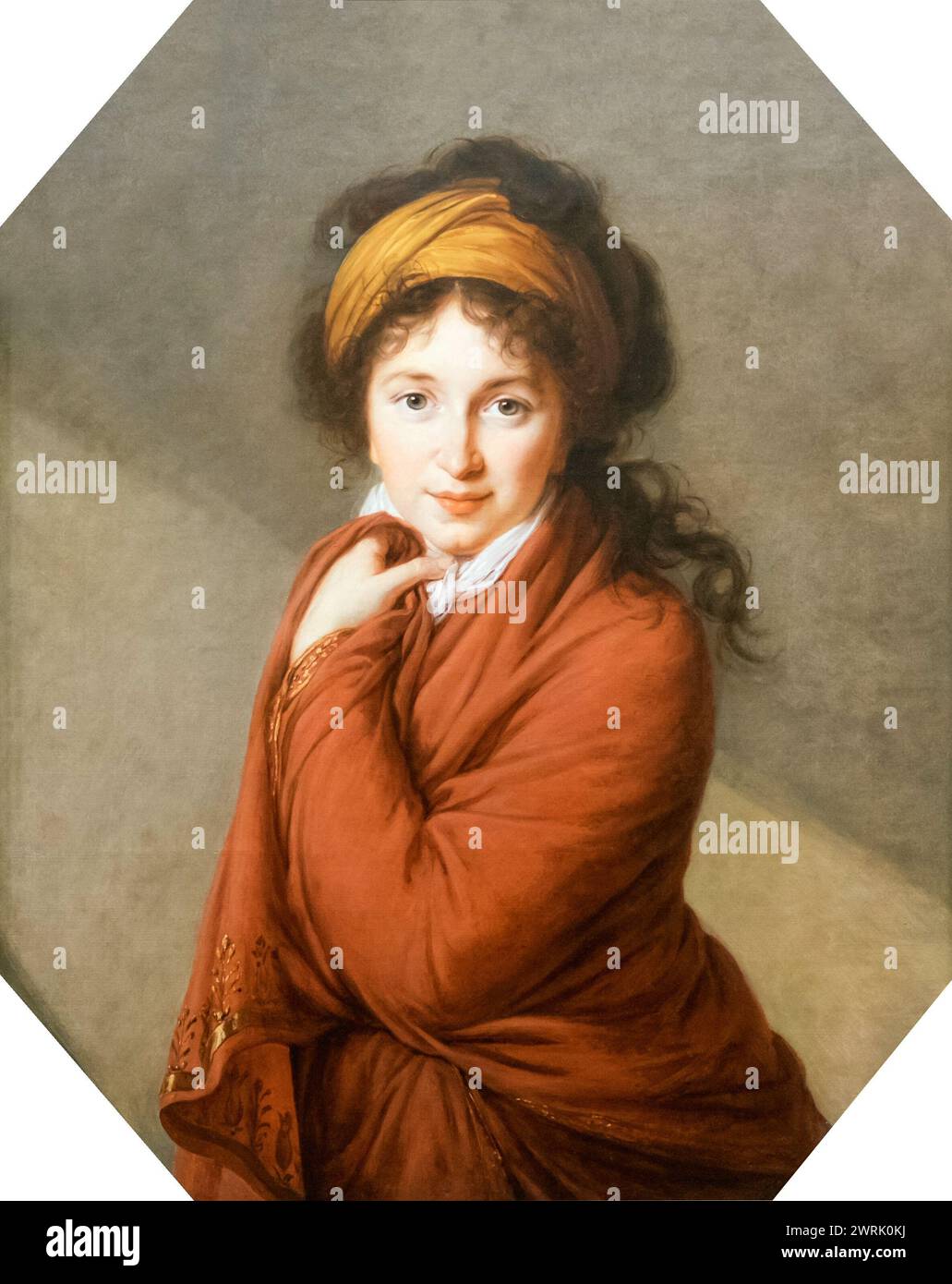 Elisabeth Vigée-Lebrun - Portrait of Countess Golovina Stock Photo - Alamy