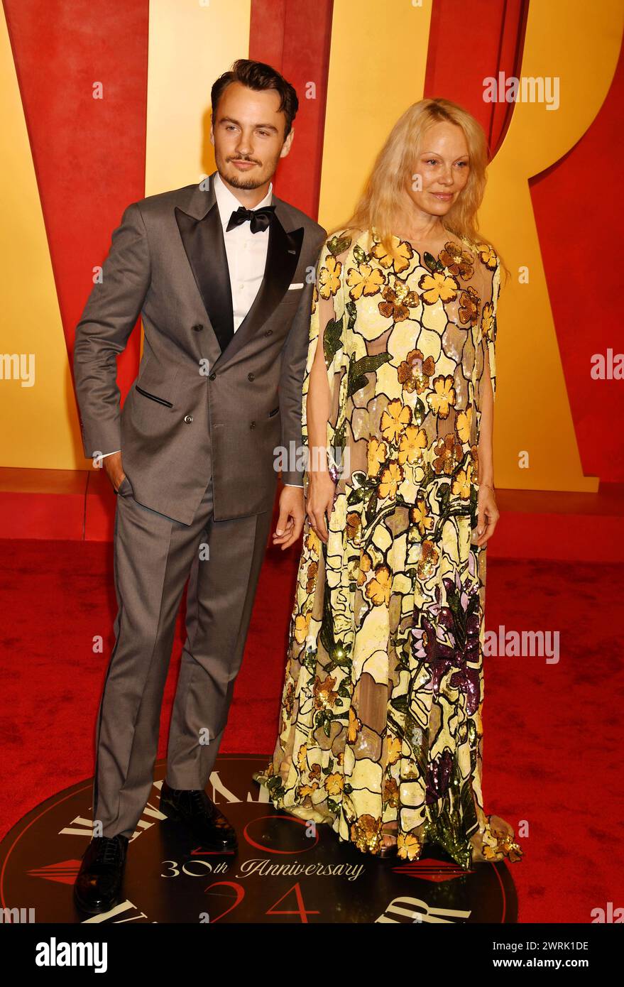 BEVERLY HILLS, CALIFORNIA - MARCH 10: (L-R) Brandon Thomas Lee and ...