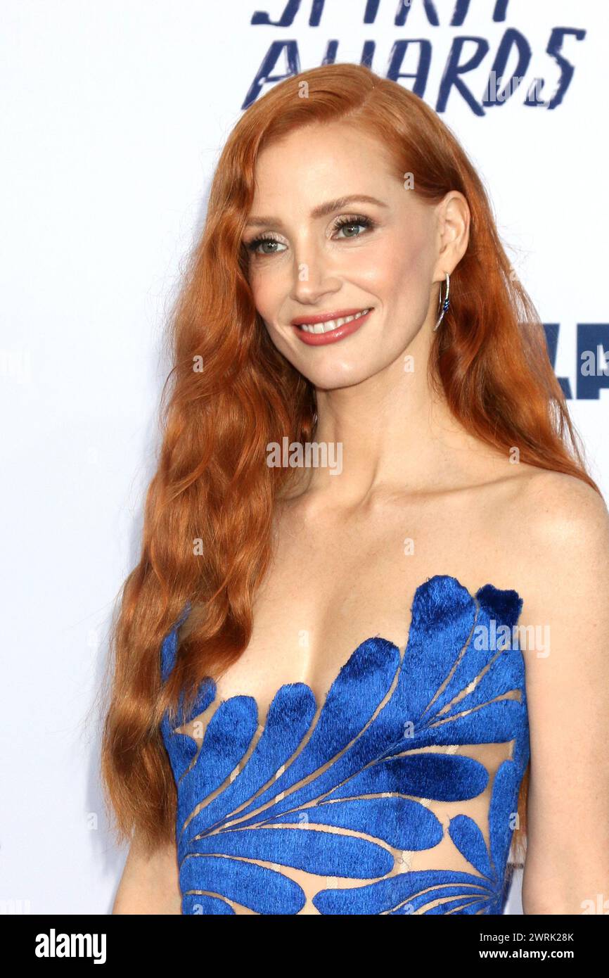 Los Angeles Feb 25 Jessica Chastain At The 2024 Film Independent