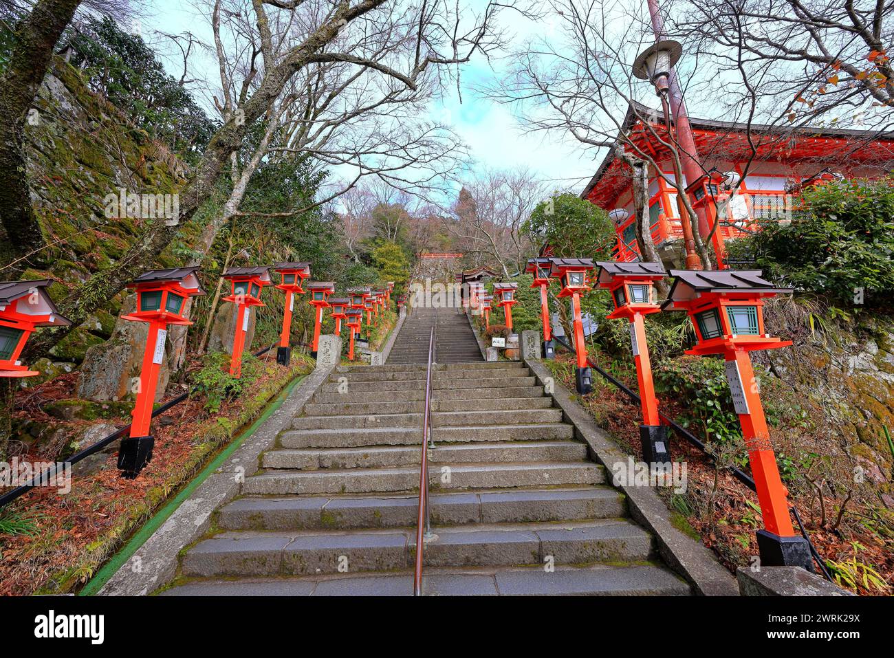 Kurama-dera Temple, a Historic Buddhist temple at Kuramahonmachi, Sakyo ...