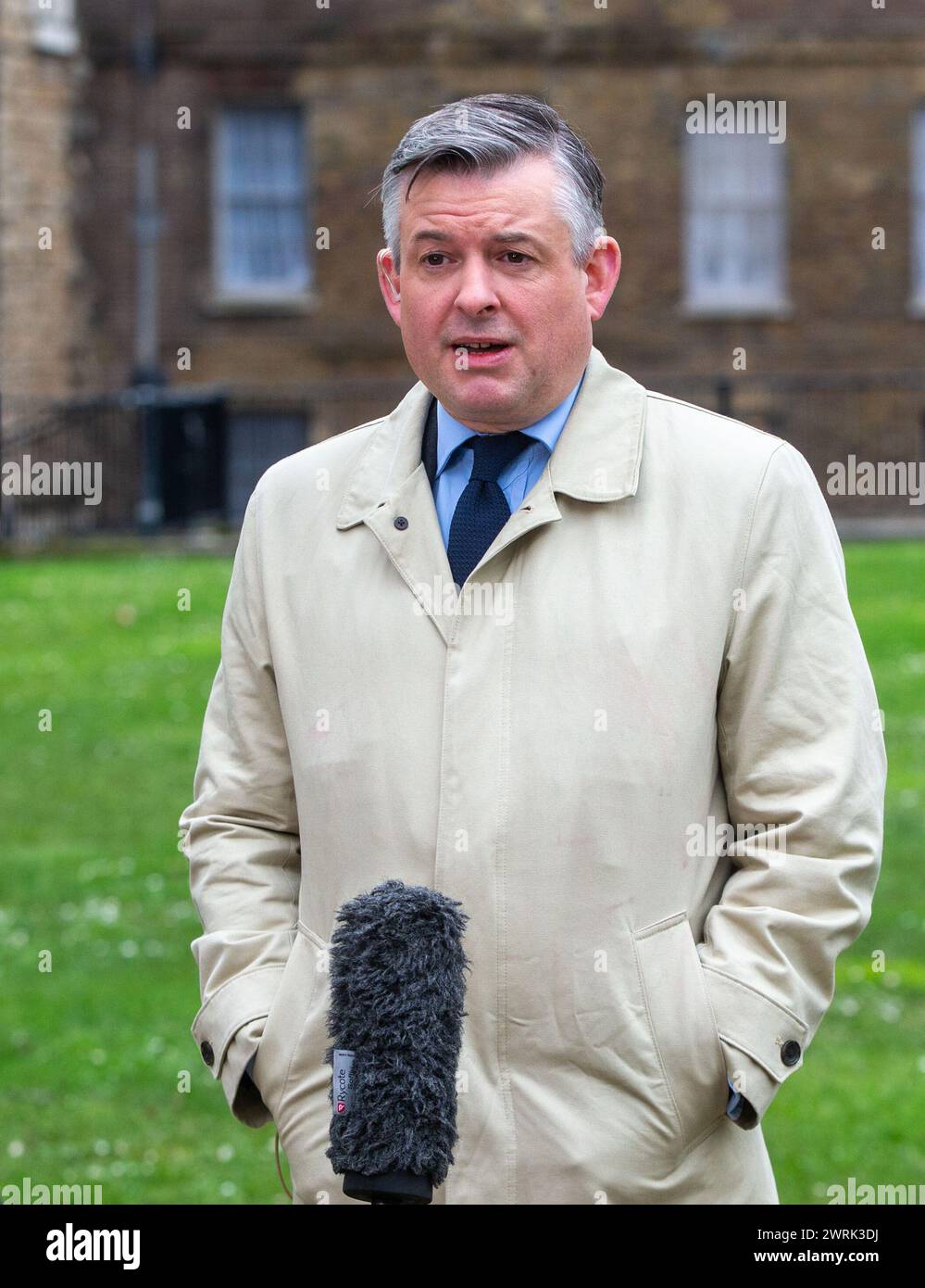 London, England, UK. 13th Mar, 2024. Shadow Paymaster General JONATHAN ...