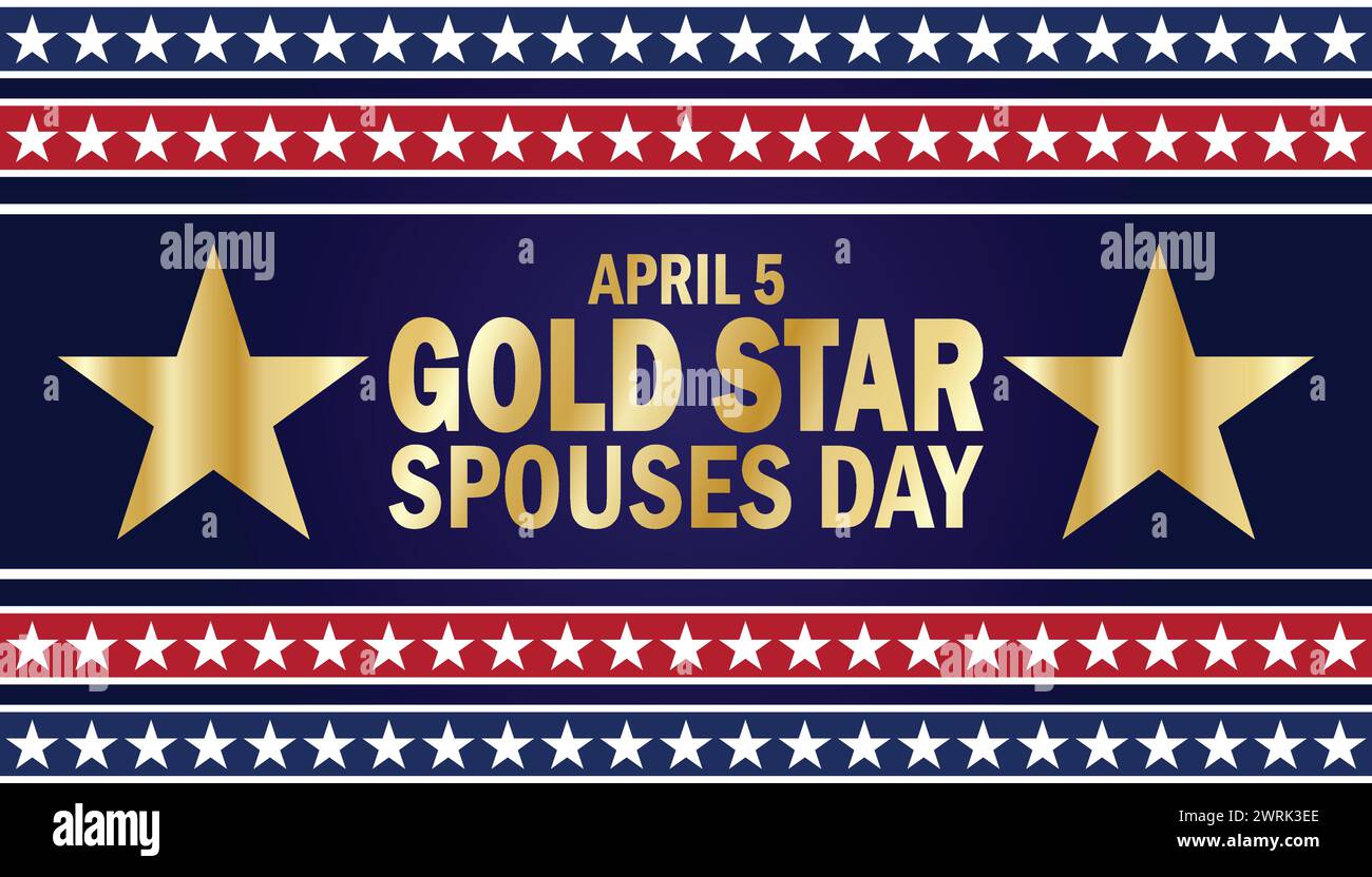 Gold star wives day Stock Vector Images - Alamy