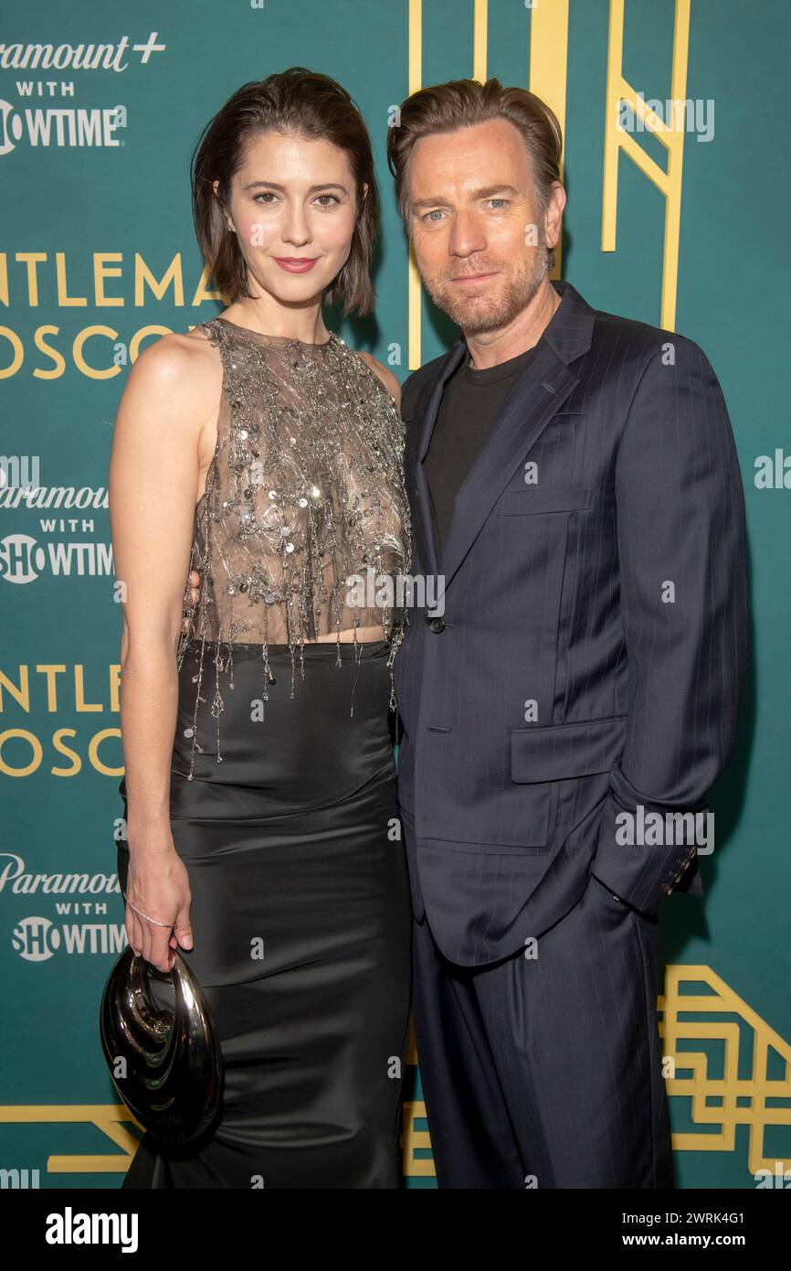 New York, United States. 12th Mar, 2024. (L-R) Mary Elizabeth Winstead ...