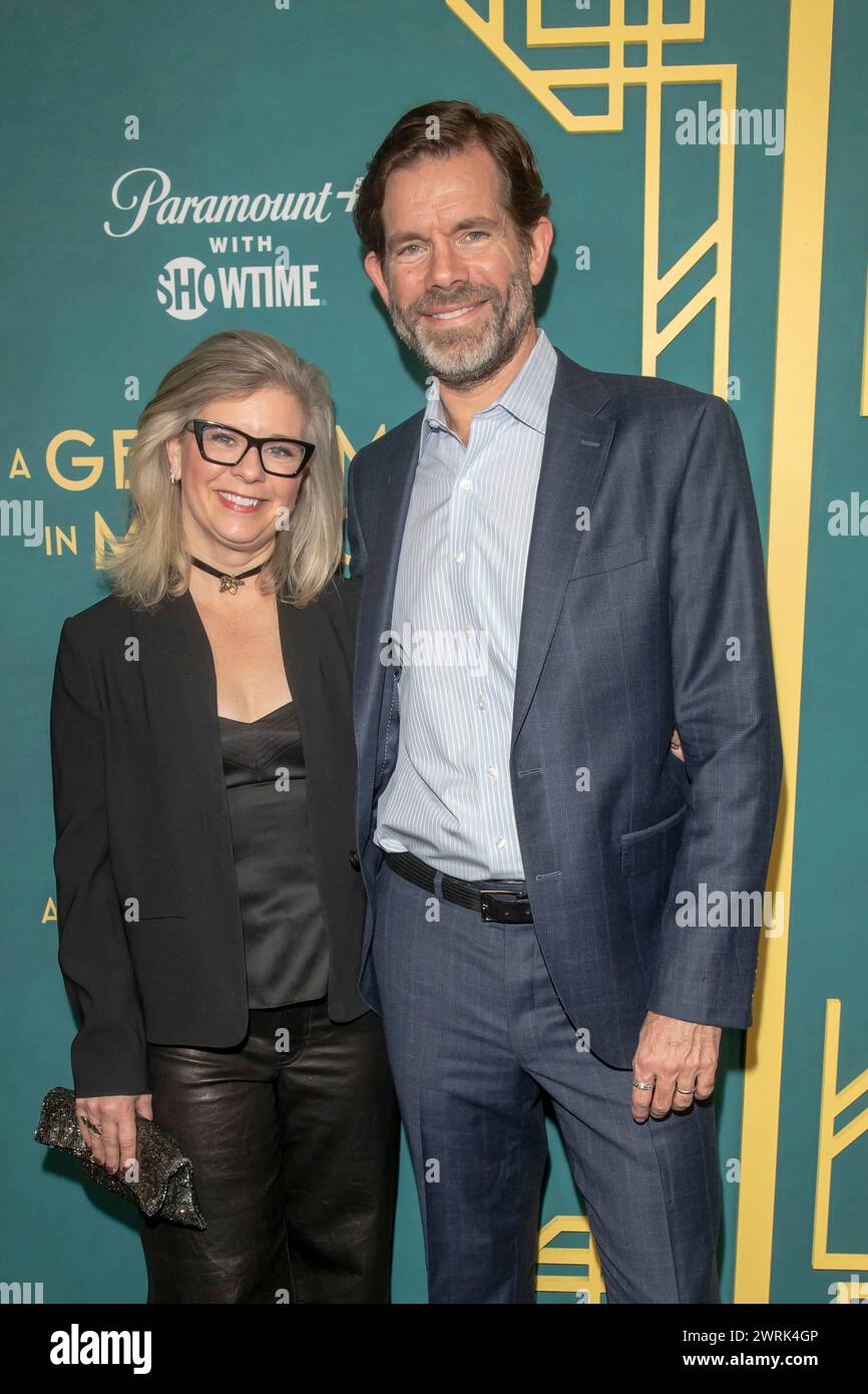 New York, United States. 12th Mar, 2024. Allison Hill-Edgar and Keyes ...