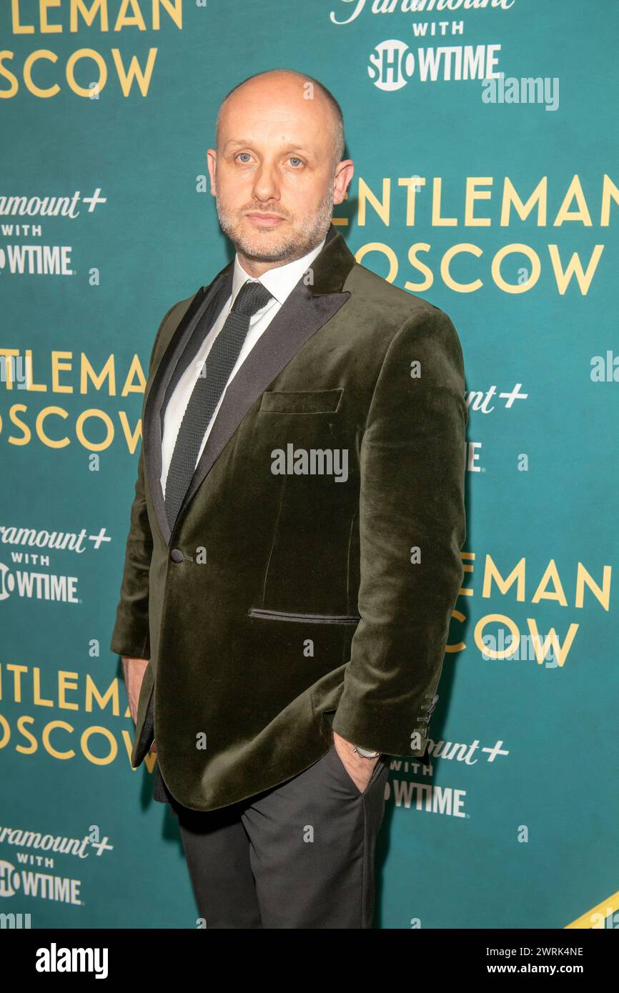 New York, United States. 12th Mar, 2024. Ben Vanstone attends the "A ...