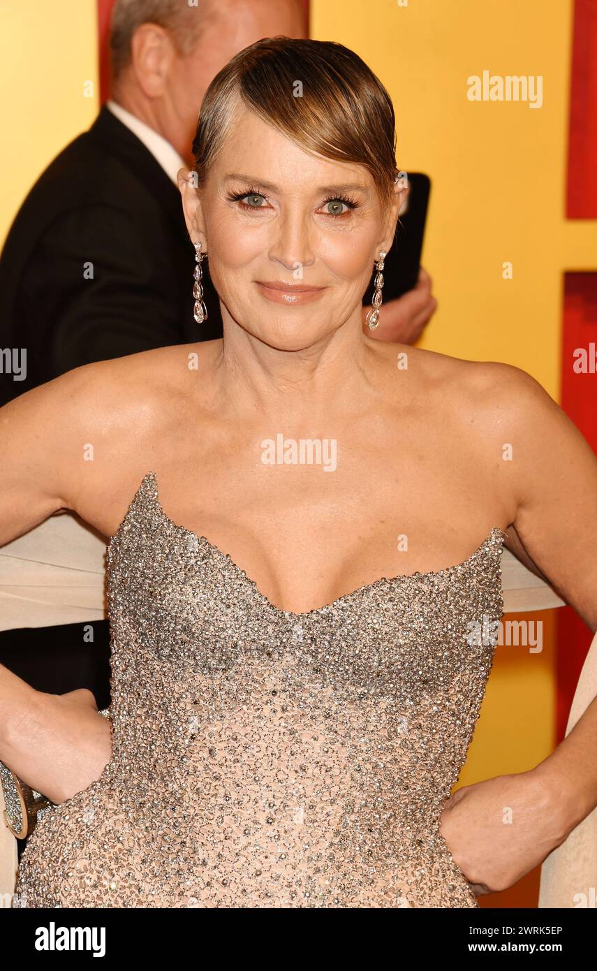 BEVERLY HILLS, CALIFORNIA - MARCH 10: Sharon Stone attends the 2024 ... BEVERLY HILLS, CALIFORNIA - MARCH 10: Sharon Stone attends the 2024 ...