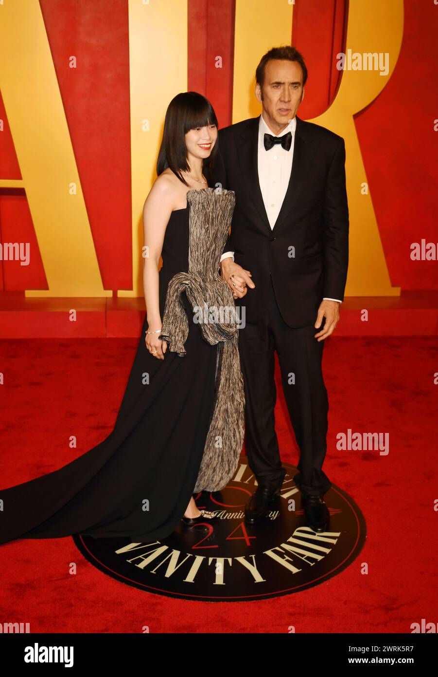 BEVERLY HILLS, CALIFORNIA - MARCH 10: (L-R) Riko Shibata and Nicolas ...