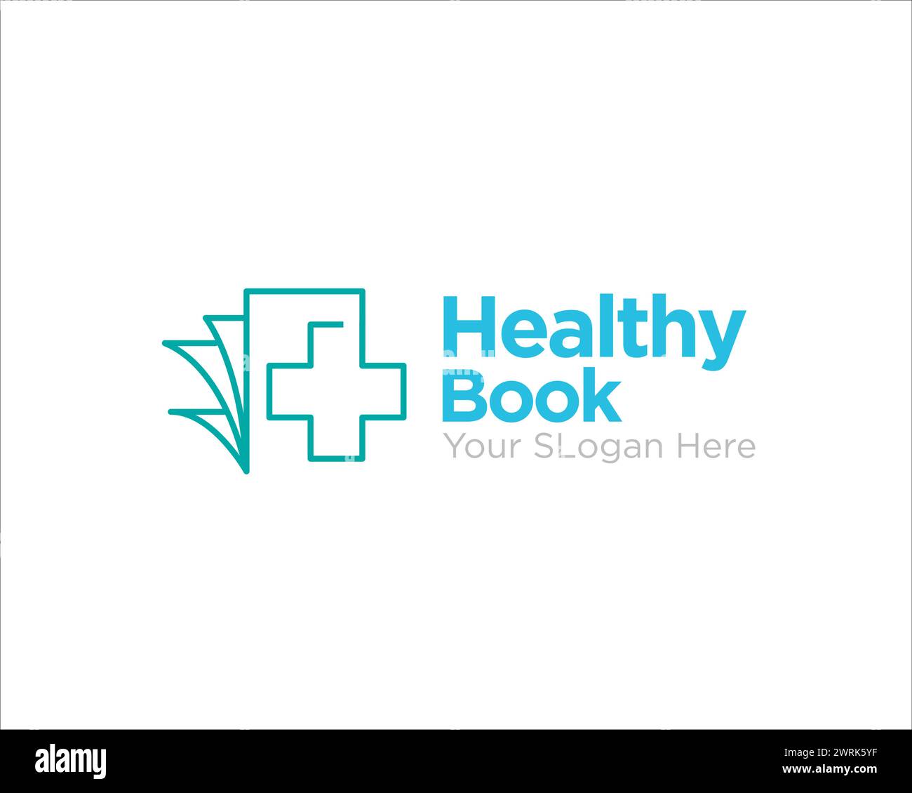 Health book education logo designs hi-res stock photography and images ...