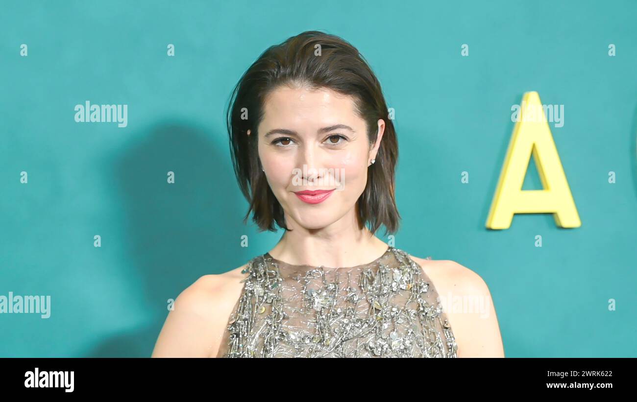 New York, United States. 12th Mar, 2024. Mary Elizabeth Winstead ...