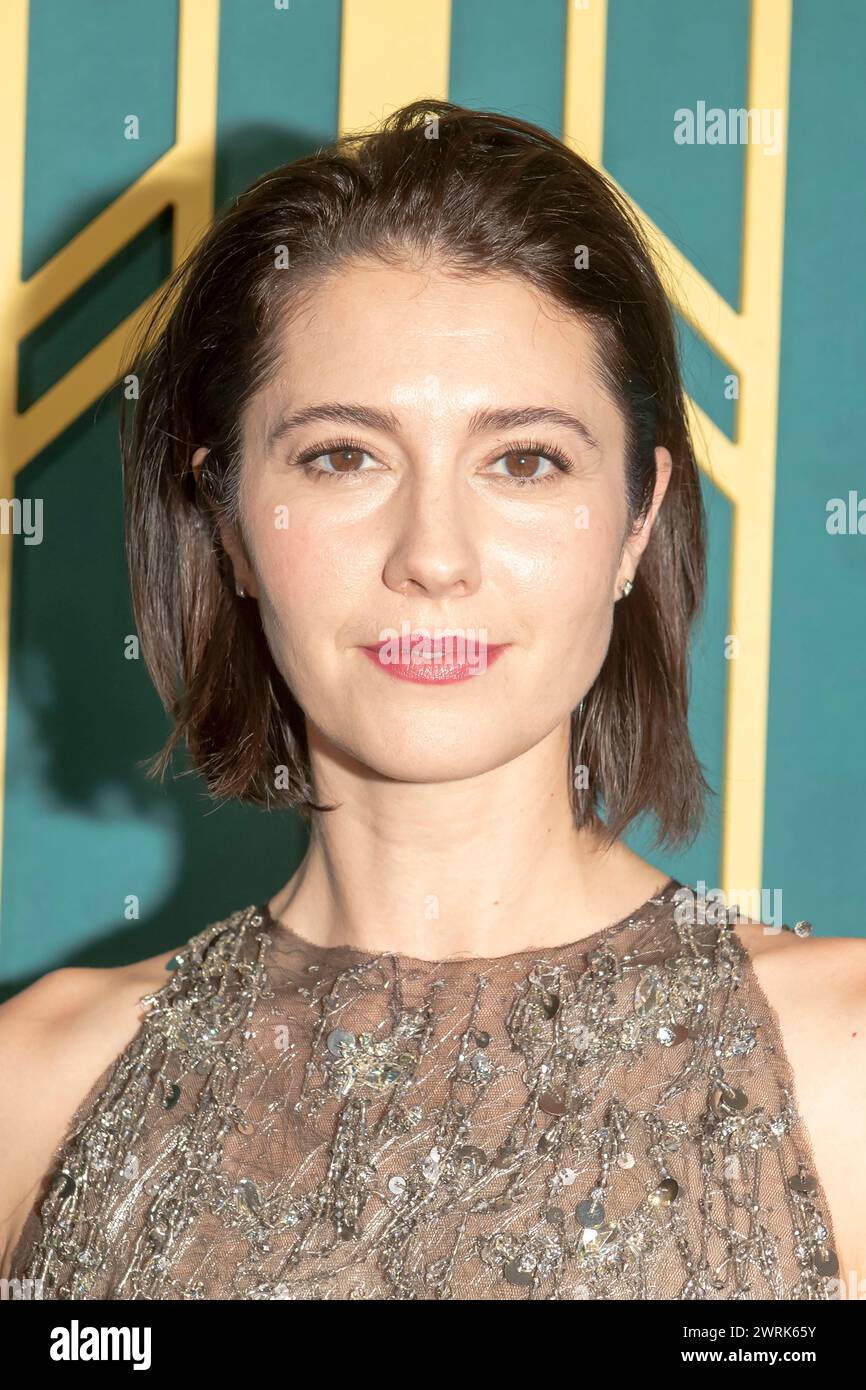 New York, United States. 12th Mar, 2024. Mary Elizabeth Winstead ...