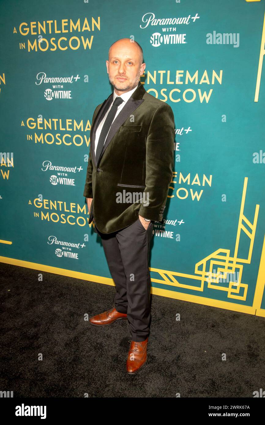 New York, United States. 12th Mar, 2024. Ben Vanstone attends the "A ...