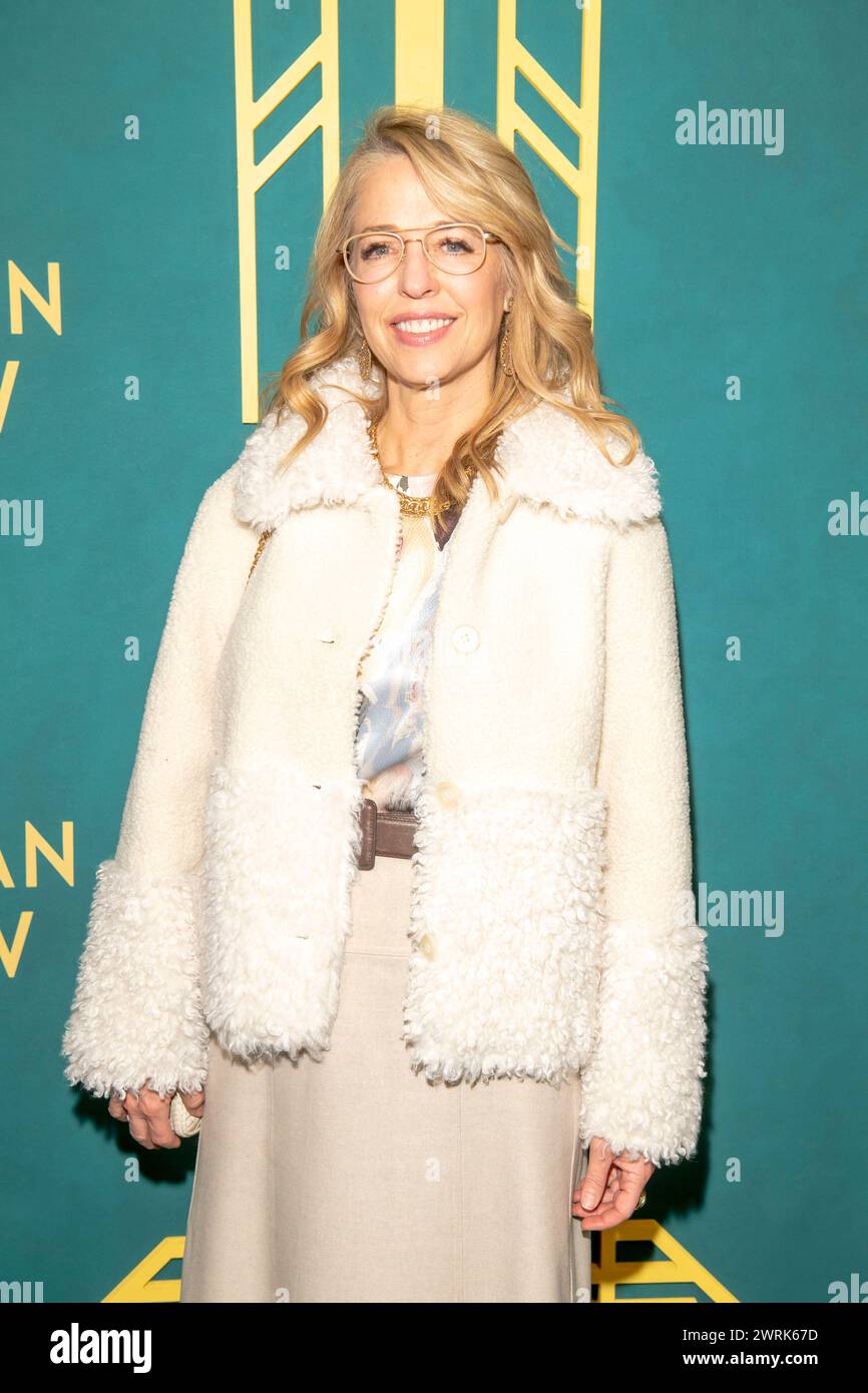 New York, United States. 12th Mar, 2024. Pam Kaufman, Chief Executive ...