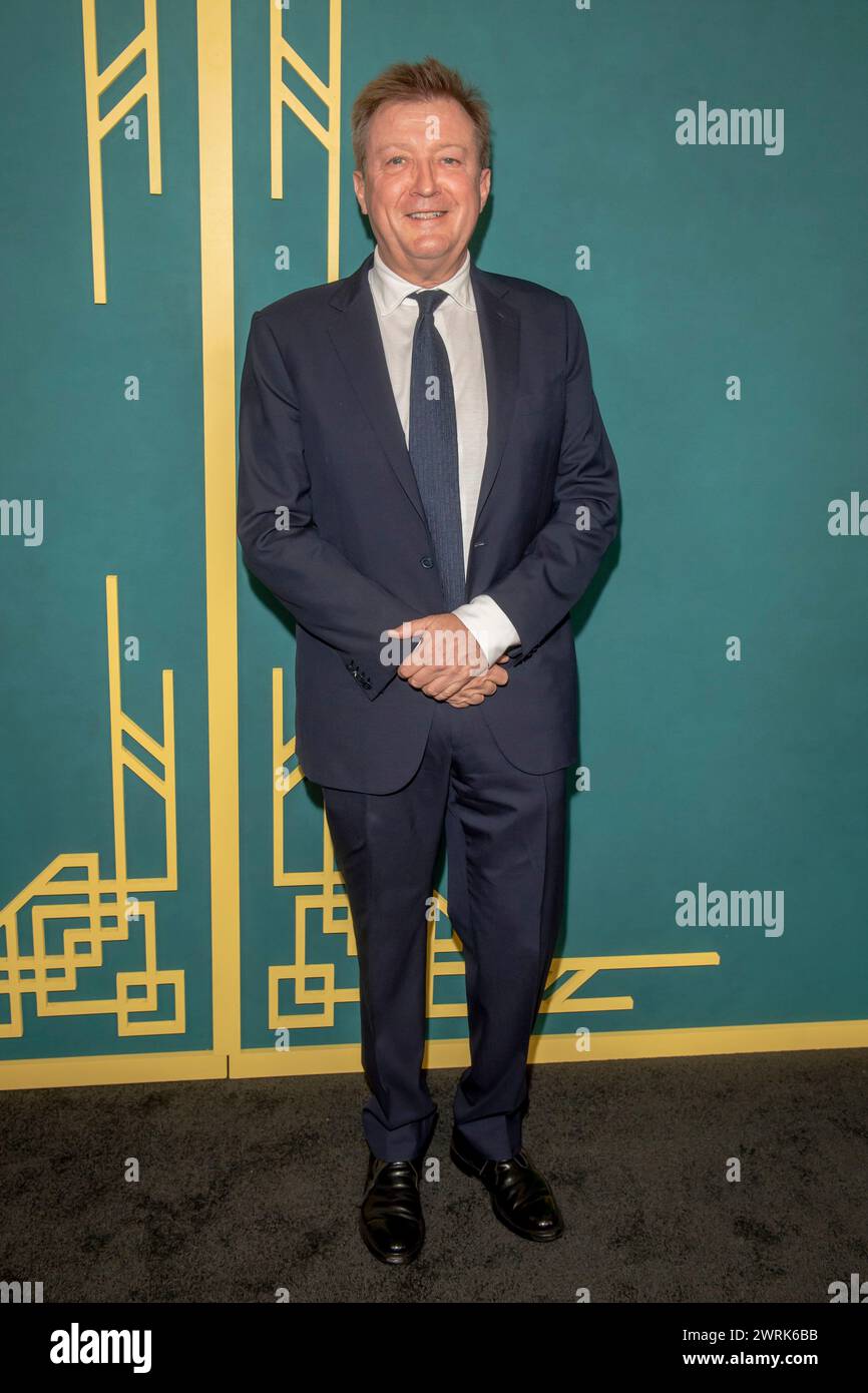 New York, United States. 12th Mar, 2024. Xavier Marchand attends the "A ...