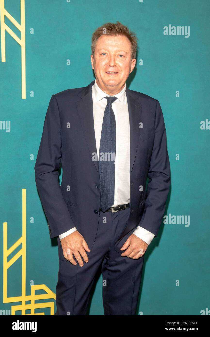 New York, United States. 12th Mar, 2024. Xavier Marchand attends the "A ...