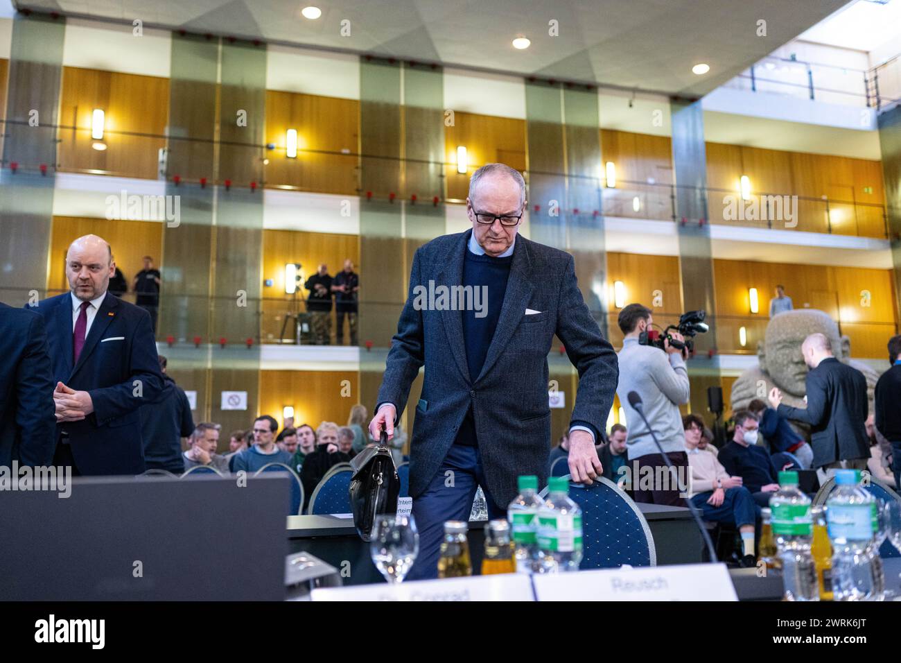 13 March 2024, North Rhine-Westphalia, Münster: Roman Reusch (M ...