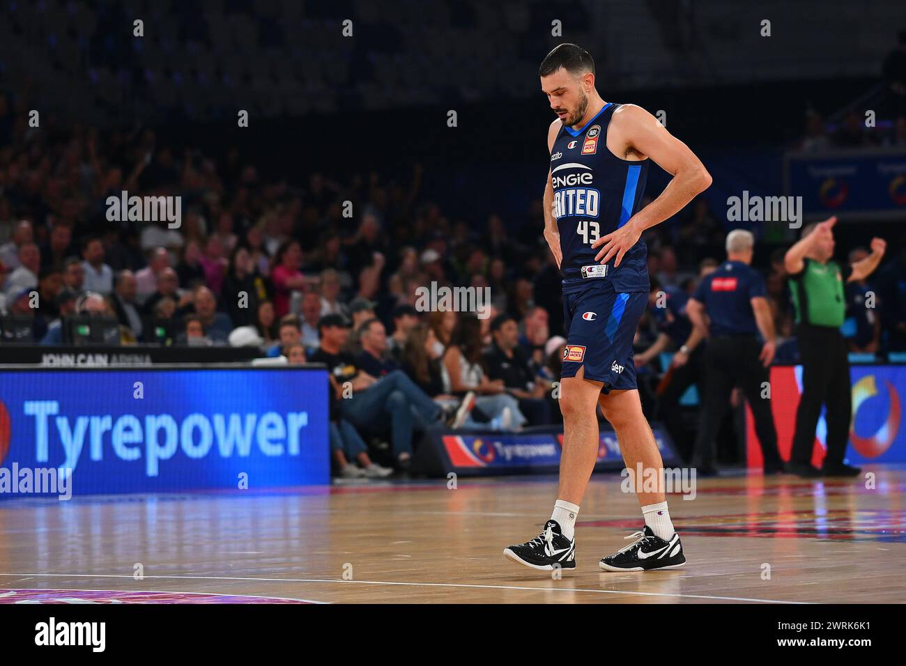 Melbourne, Australia. 13th Mar, 2024. Chris Goulding of Melbourne ...