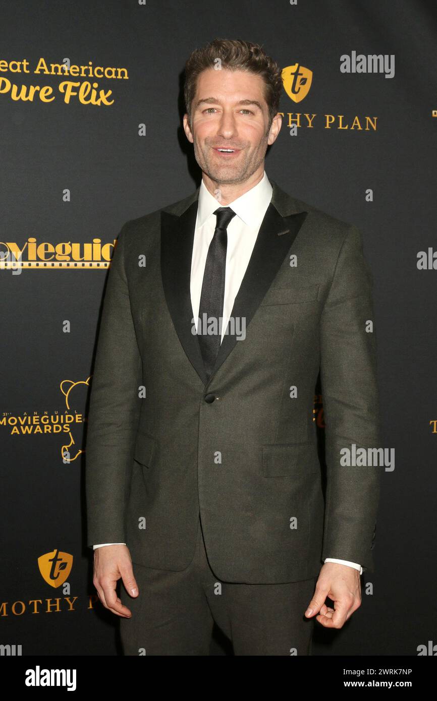 LOS ANGELES - FEB 9: Matthew Morrison at the 2024 Movieguide Awards at ...