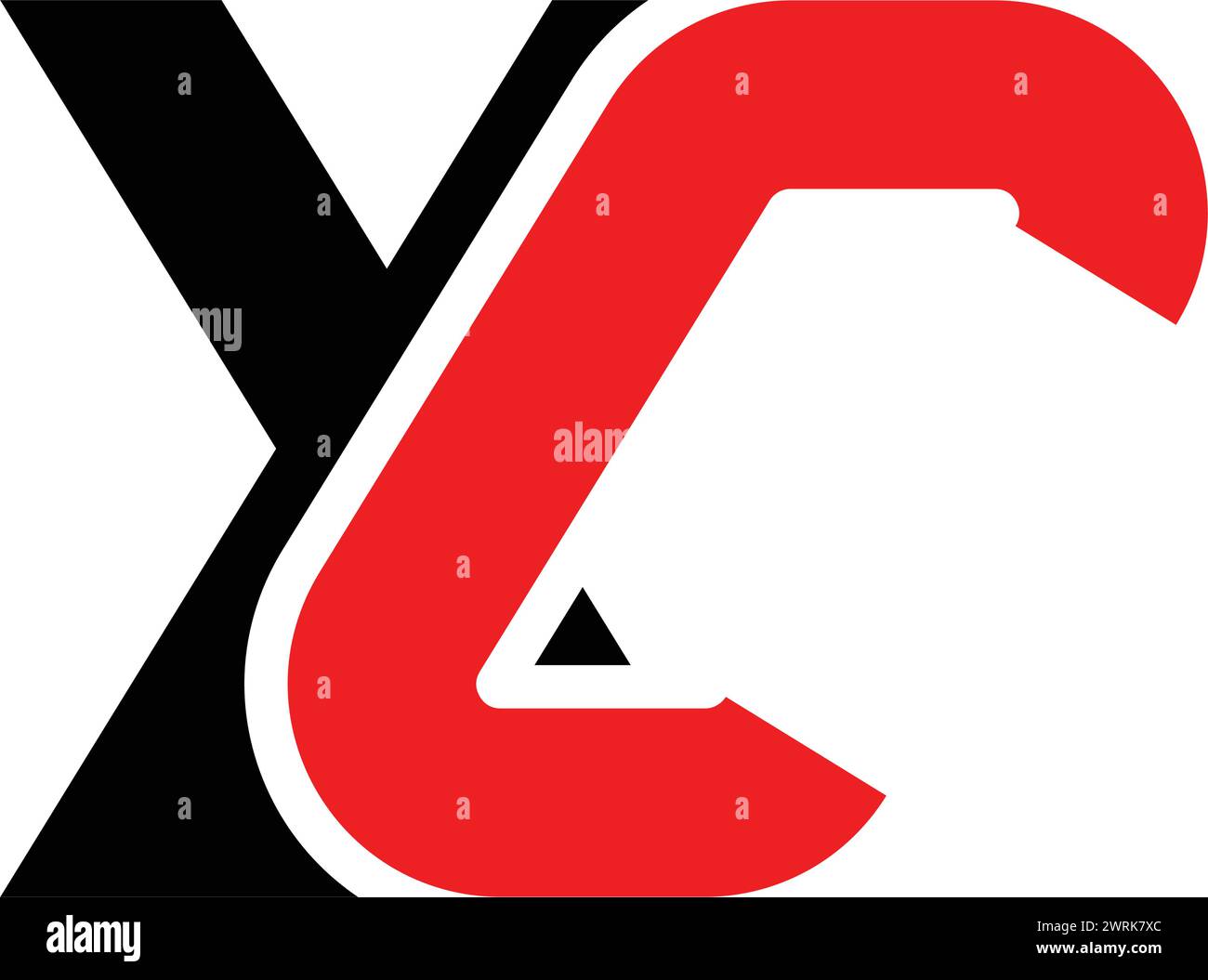 Xc letter logo design Cut Out Stock Images & Pictures - Alamy