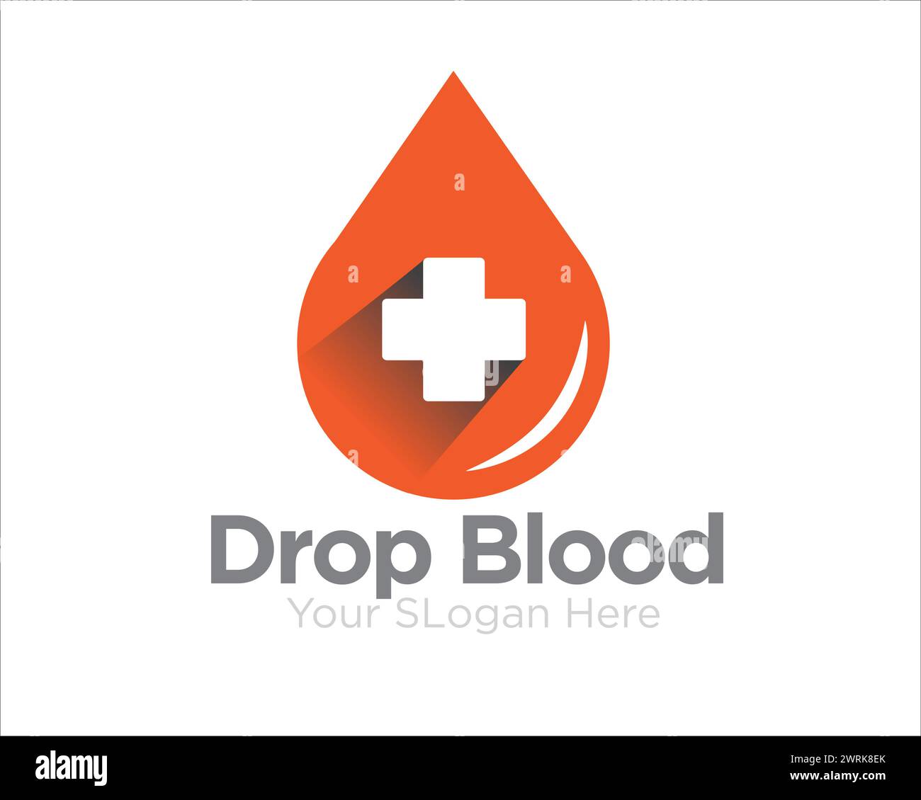drop blood health care logo designs foe medical service Stock Vector ...