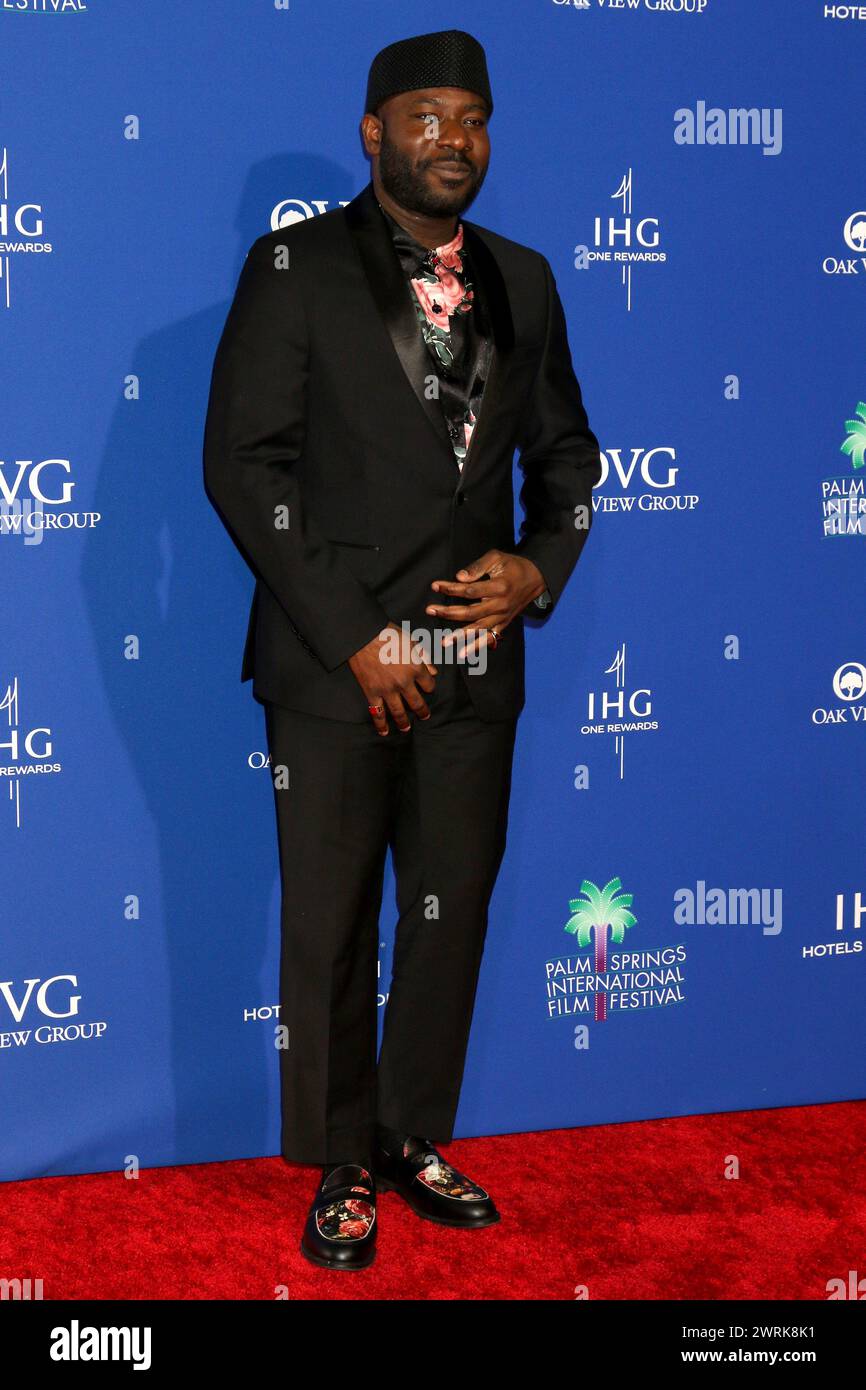 LOS ANGELES - JAN 4: Blitz Bazawule at the 2024 Palm Springs ...