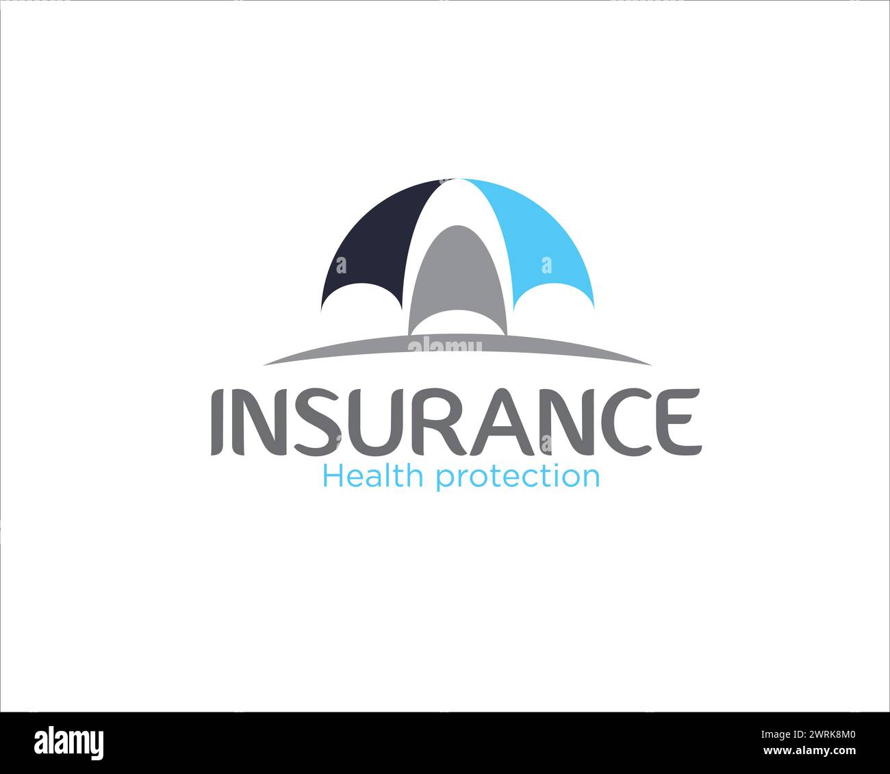 umbrella insurance logo designs for medical service and protection ...