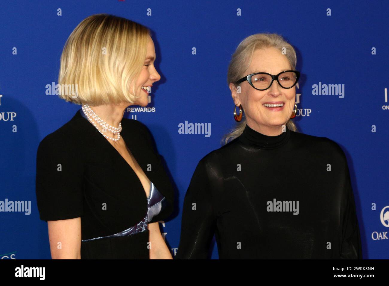 LOS ANGELES - JAN 4: Carey Mulligan, Meryl Streep at the 2024 Palm ...