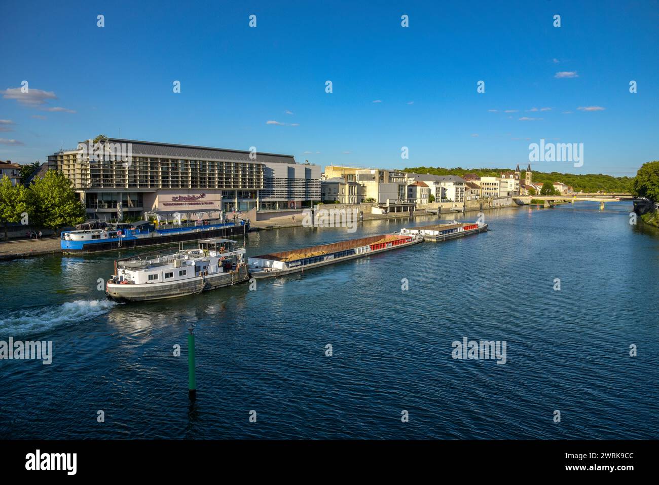 Melun - France - July 2023: view on the city of Melun and his media ...
