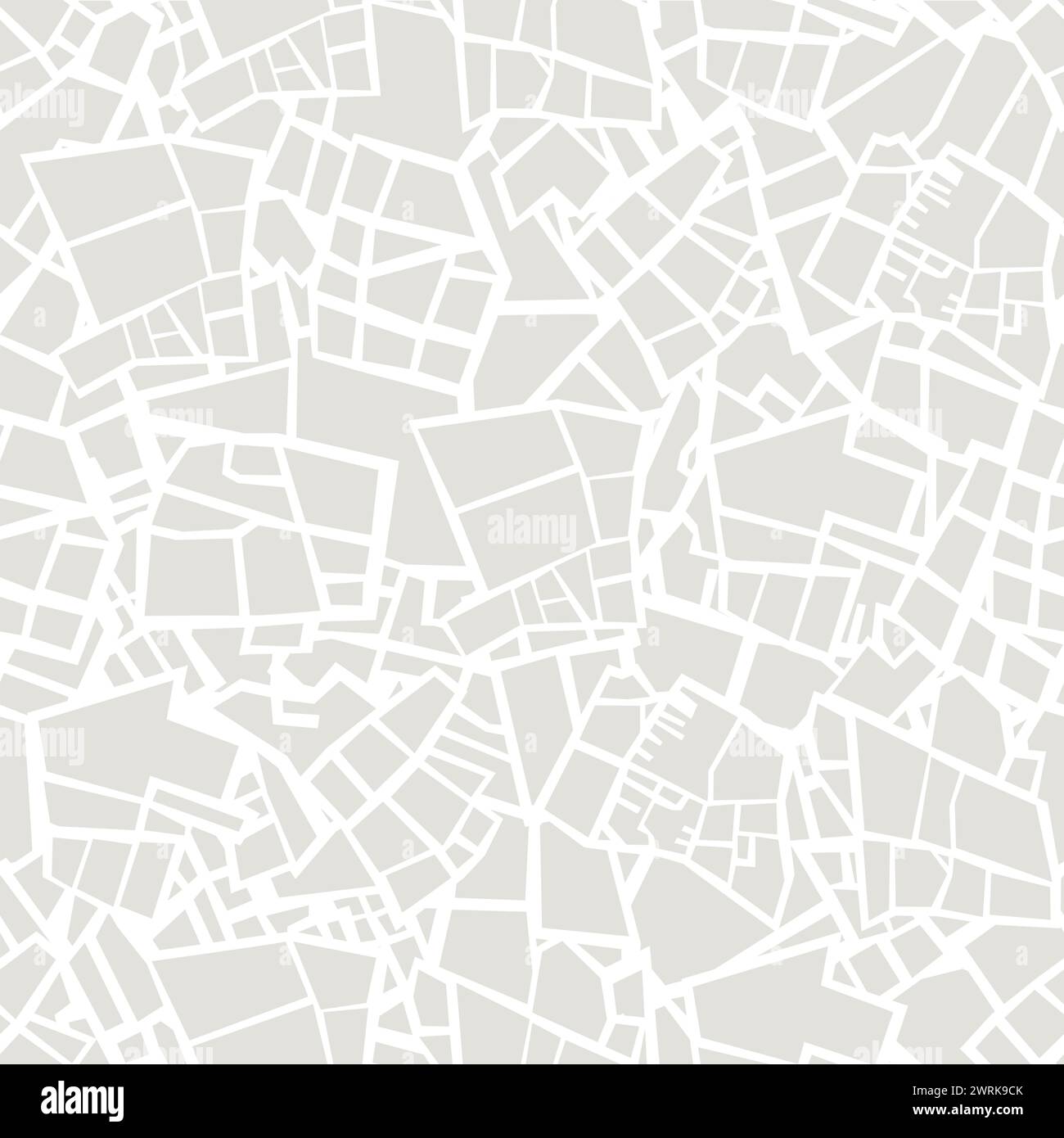 Seamless pattern that looks like a map of a city Stock Vector Image ...