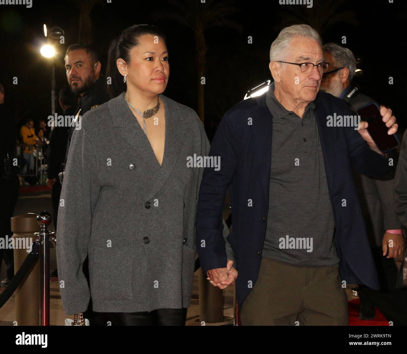LOS ANGELES - JAN 4: Robert De Niro, Tiffany Chen at the 2024 Palm ...