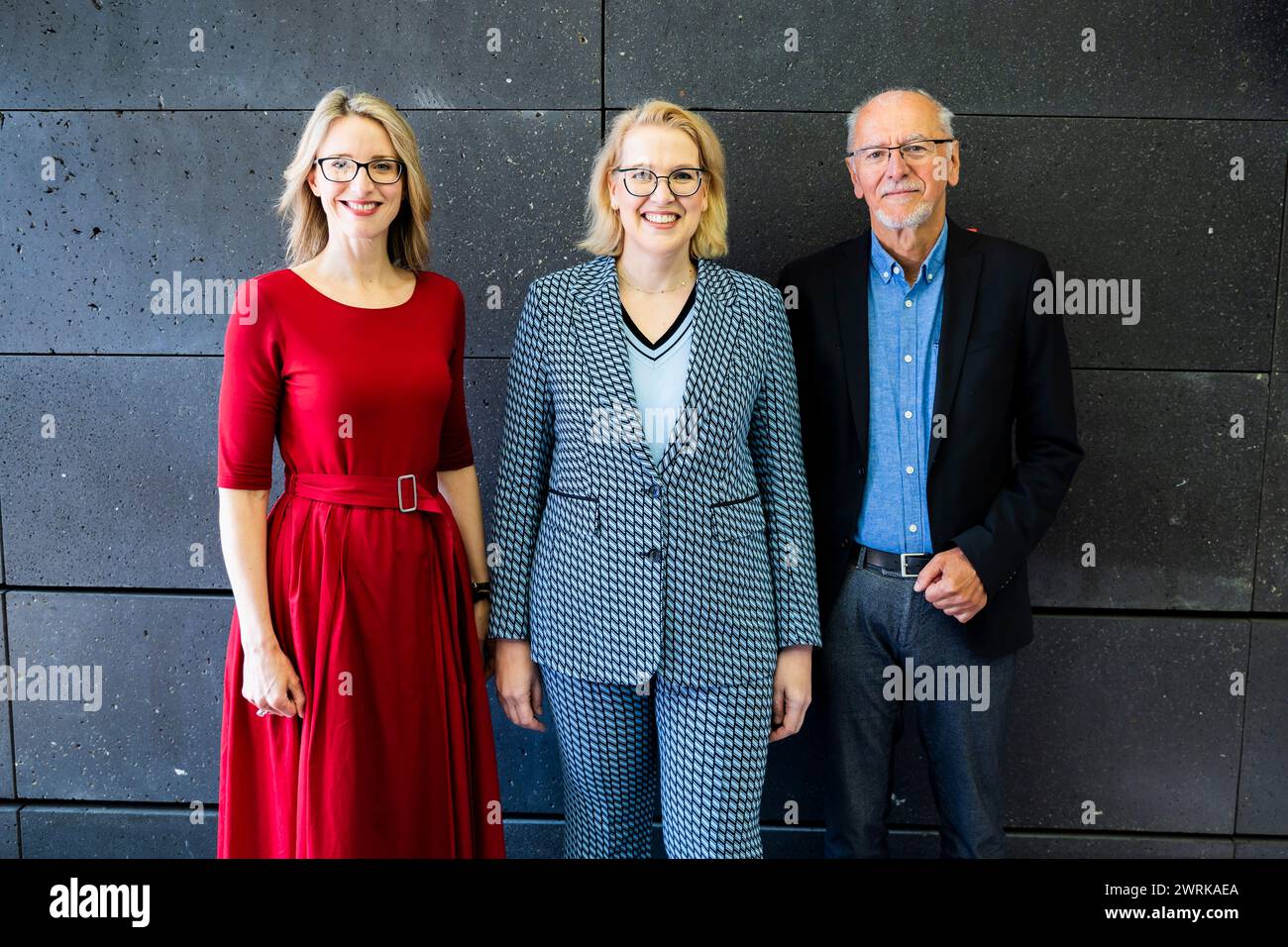 Berlin, Germany. 13th Mar, 2024. Alena Buyx (l-r), Chairwoman of the ...