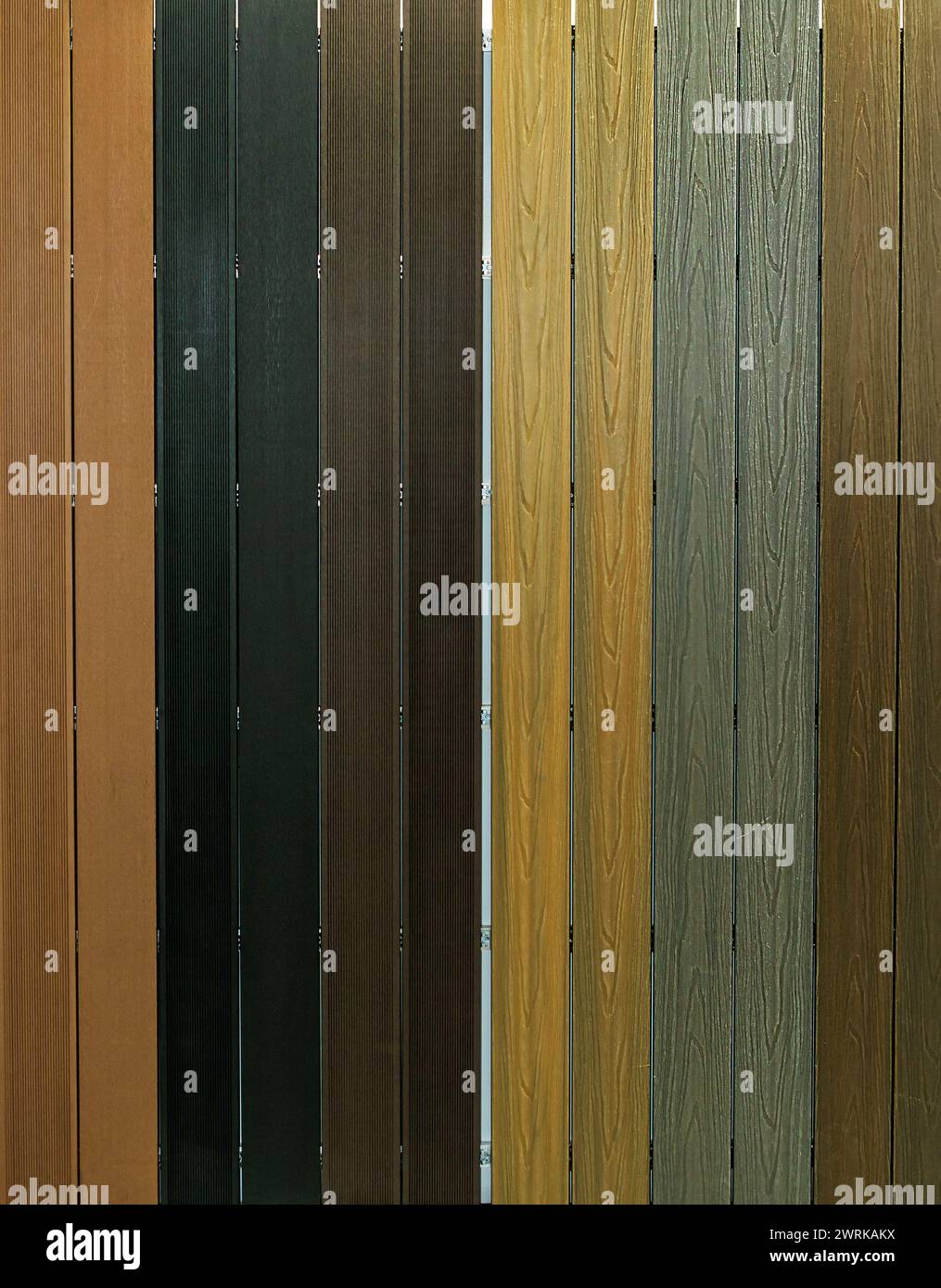 Samples of wooden materials and color patterns in architecture Stock ...