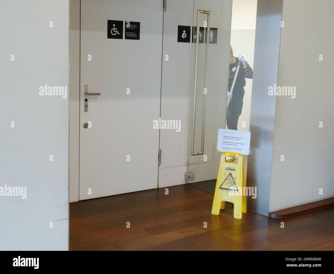 Anton Geisser 1O.03.2024 Luzern Schweiz Bild : Toilette ...