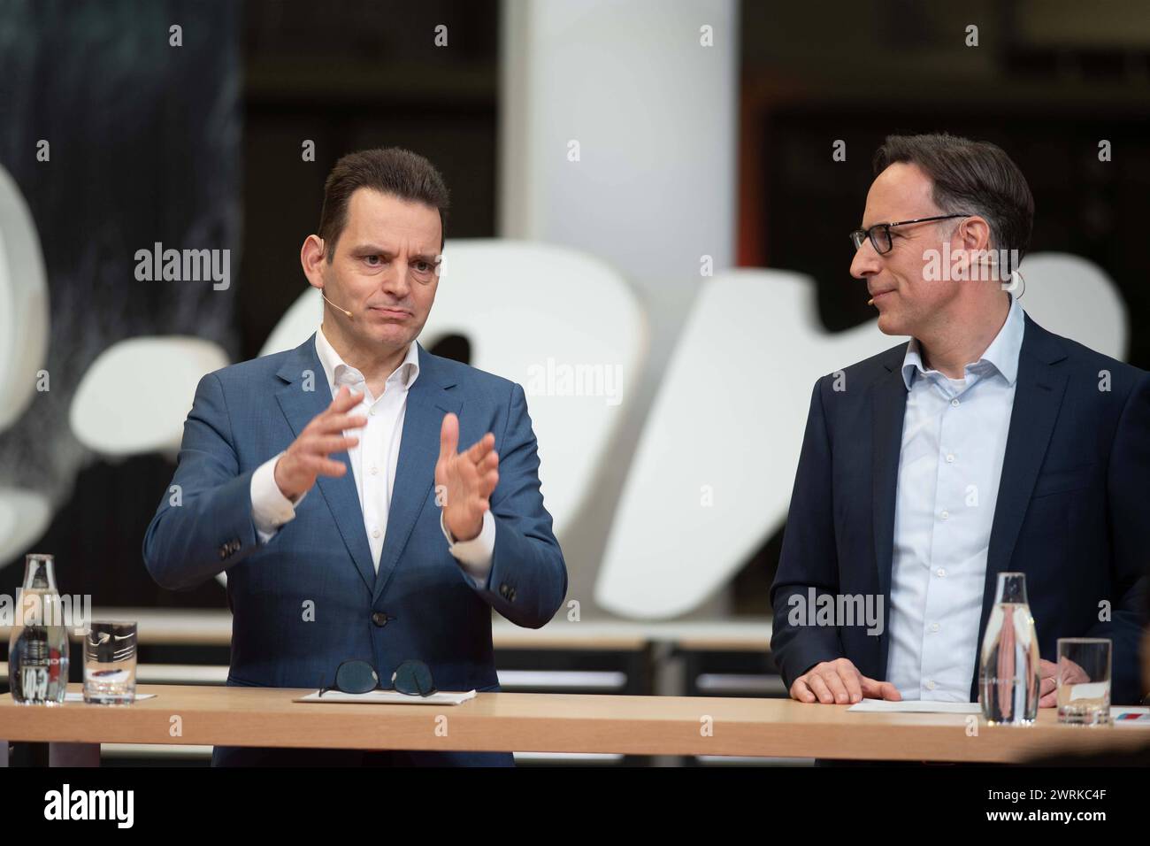 v.l. Leonhard BIRNBAUM, Vorstandsvorsitzender CEO, Marc SPIEKER ...