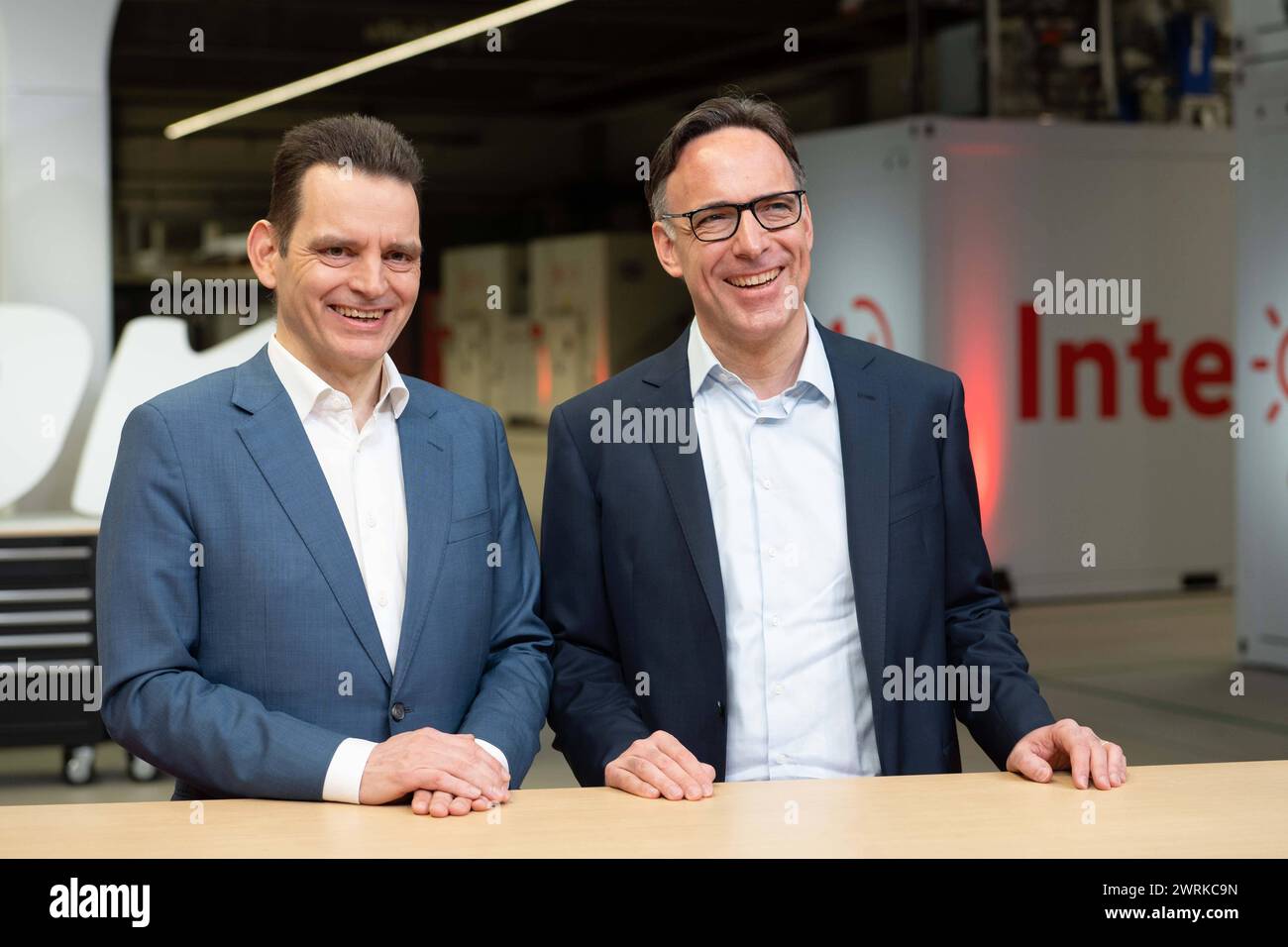 v.l. Leonhard BIRNBAUM, Vorstandsvorsitzender CEO, Marc SPIEKER ...