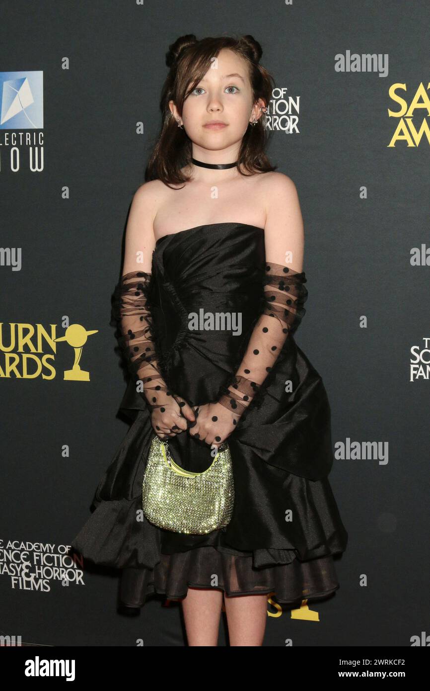 Los Angeles Feb 4 Vivien Lyra Blair At The 2024 Saturn Awards At The Burbank Convention