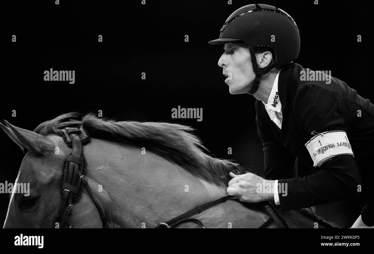 DenBosch, Netherlands - March 8, 2024. World Number One rider Henrik ...
