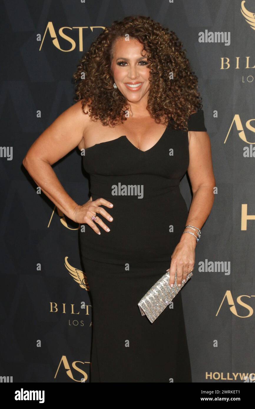 LOS ANGELES - JAN 8: Diana-Maria Riva at the ASTRA TV Awards at the Biltmore Hotel on January 8 ...