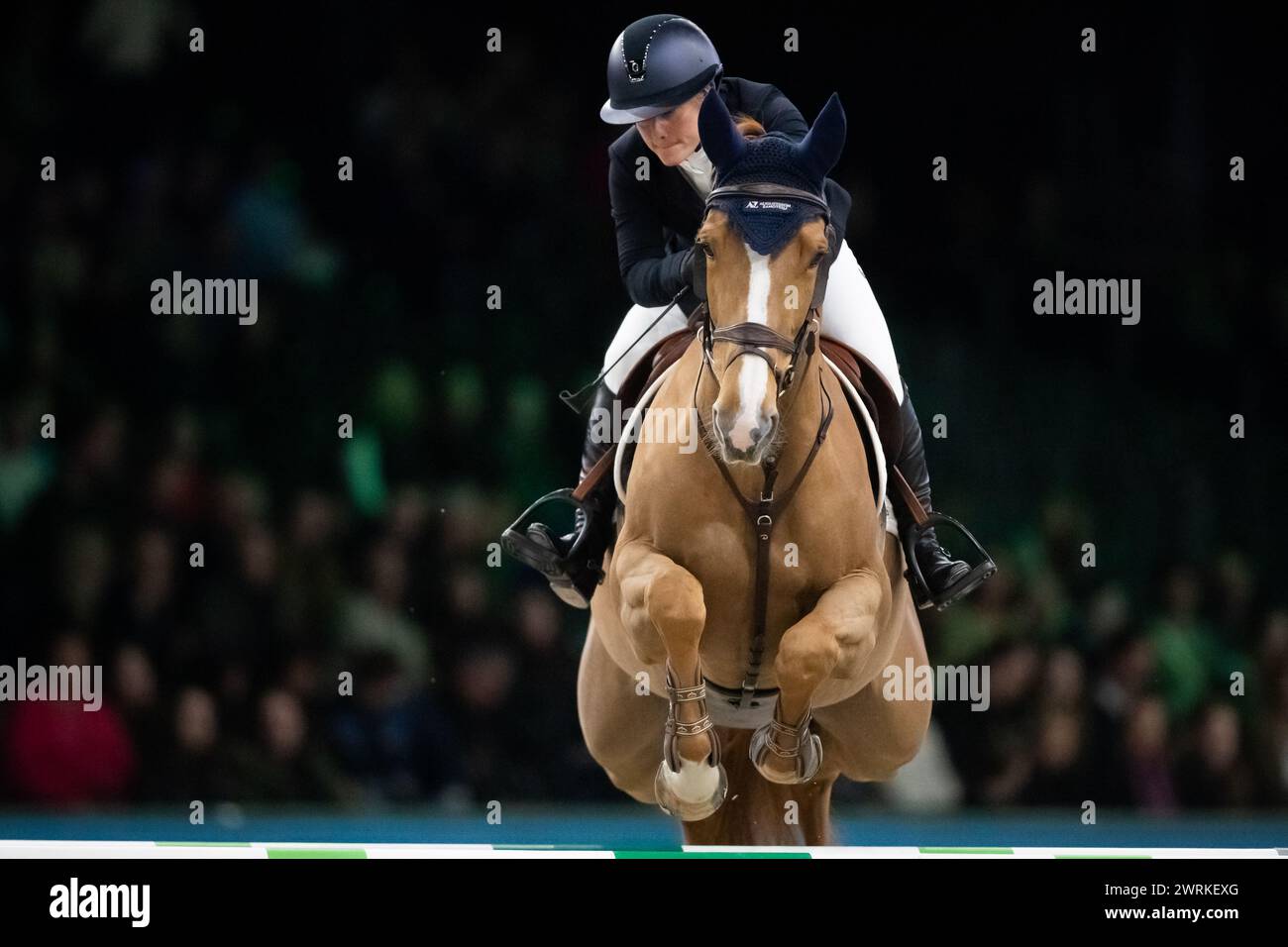 DenBosch, Netherlands - March 8, 2024. Angelica Augustsson Zanotelli of ...