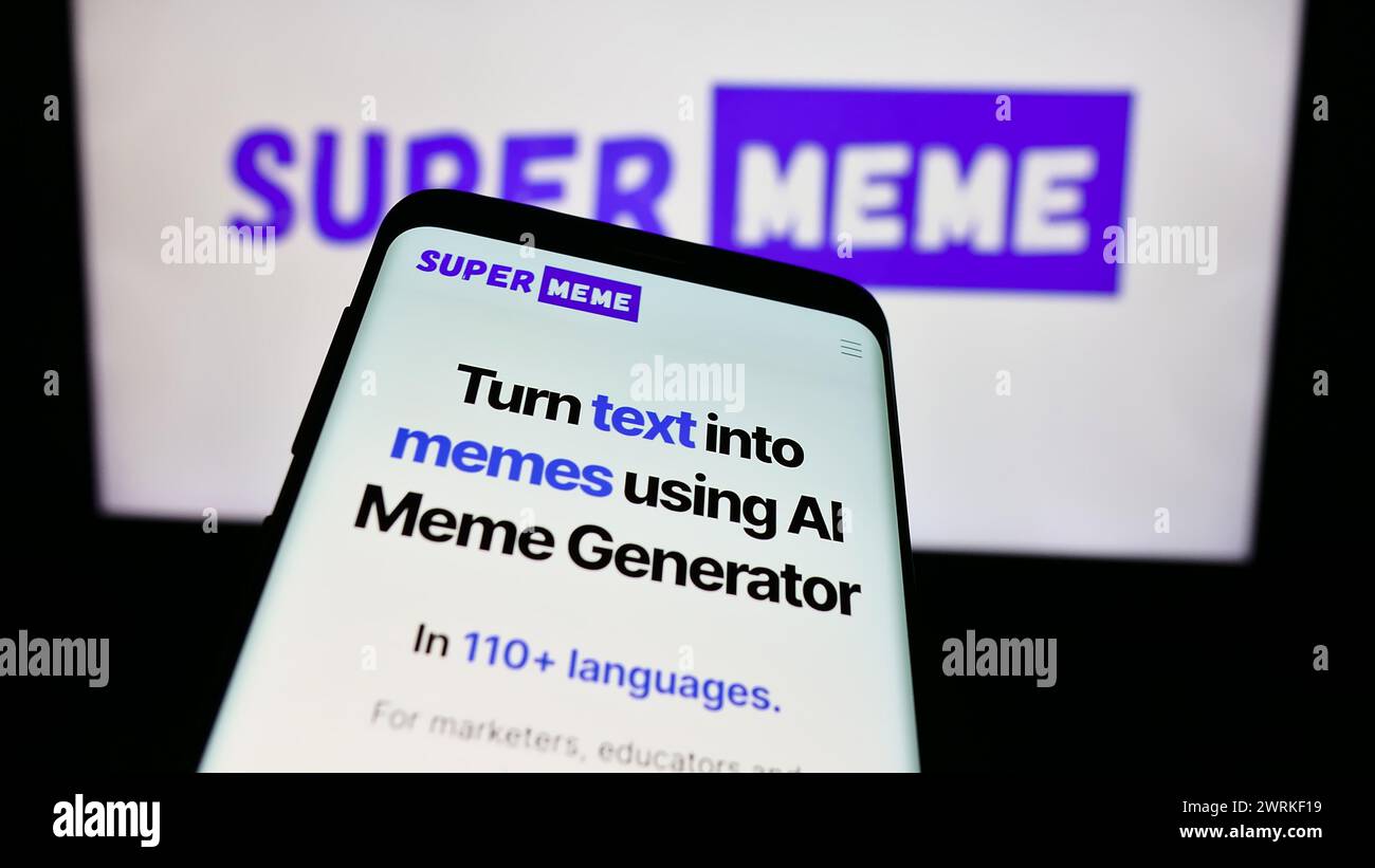 Super meme hi-res stock photography and images - Alamy