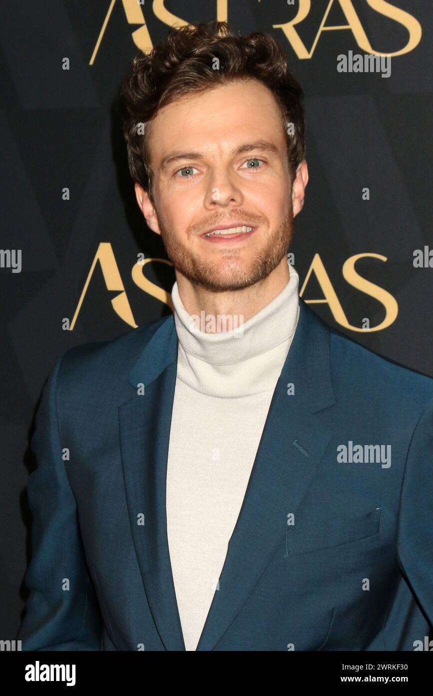 LOS ANGELES - JAN 8: Jack Quaid at the ASTRA TV Awards at the Biltmore Hotel on January 8, 2024 ...