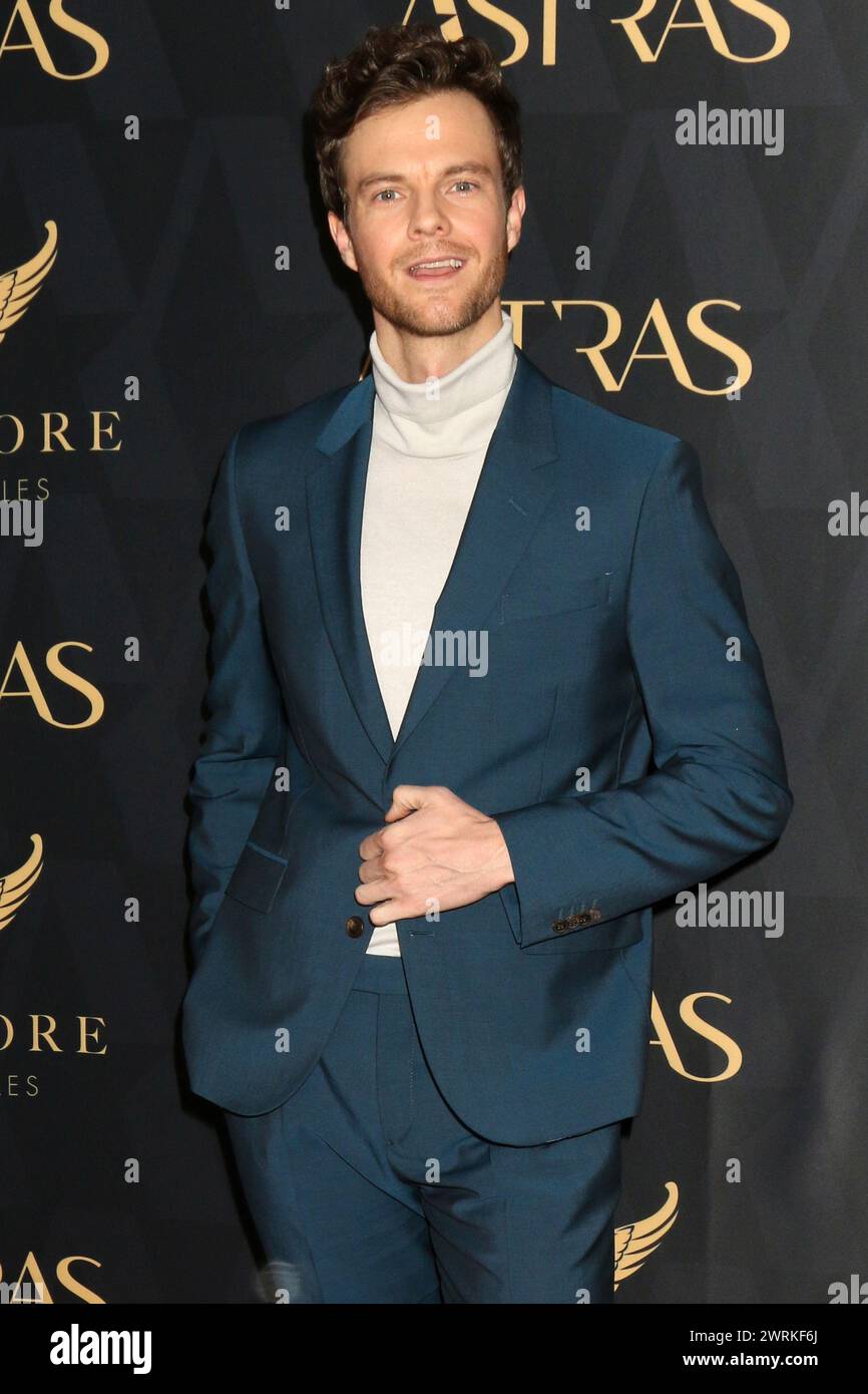 LOS ANGELES - JAN 8: Jack Quaid at the ASTRA TV Awards at the Biltmore Hotel on January 8, 2024 ...