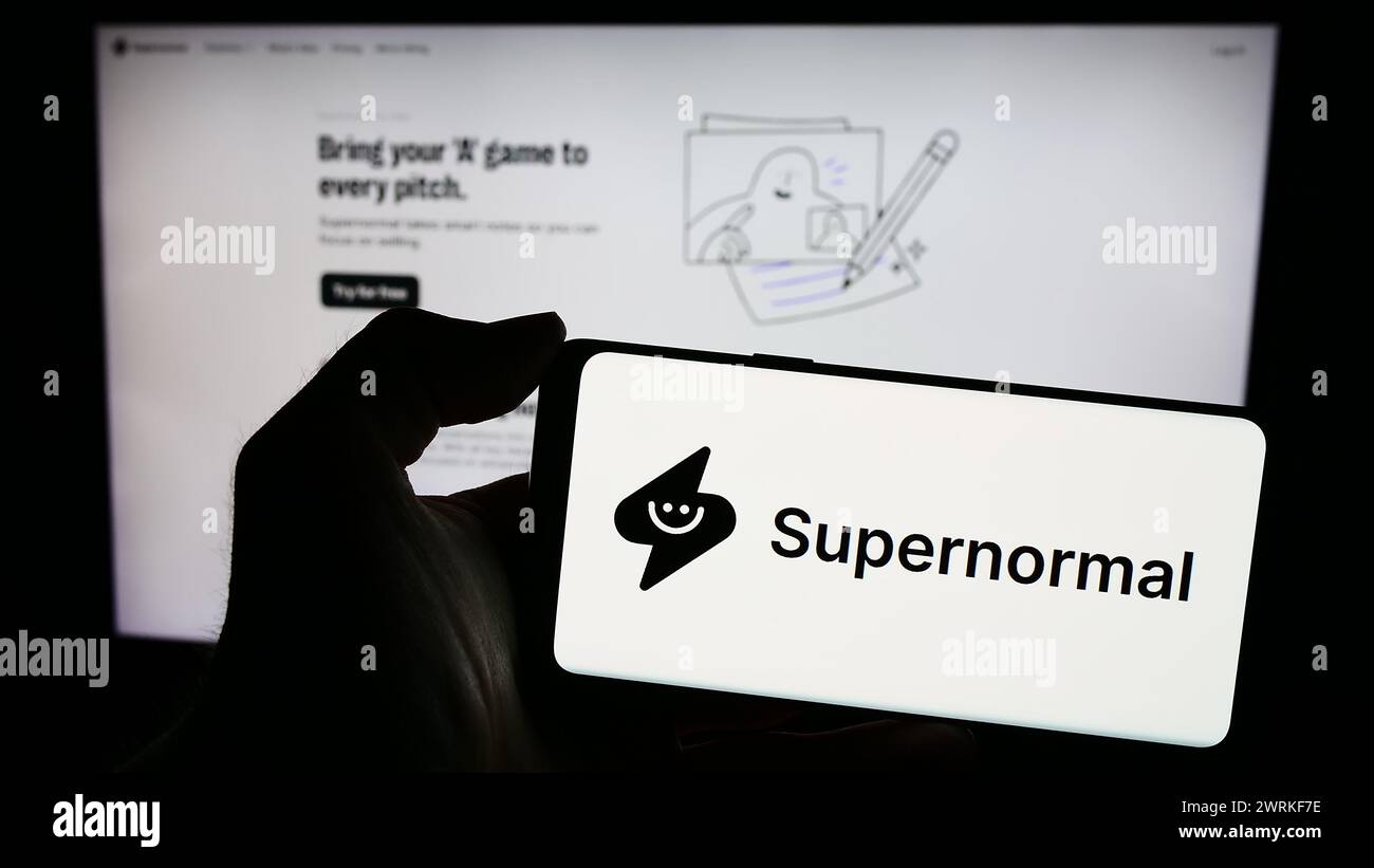 Supernormal logo hi-res stock photography and images - Alamy