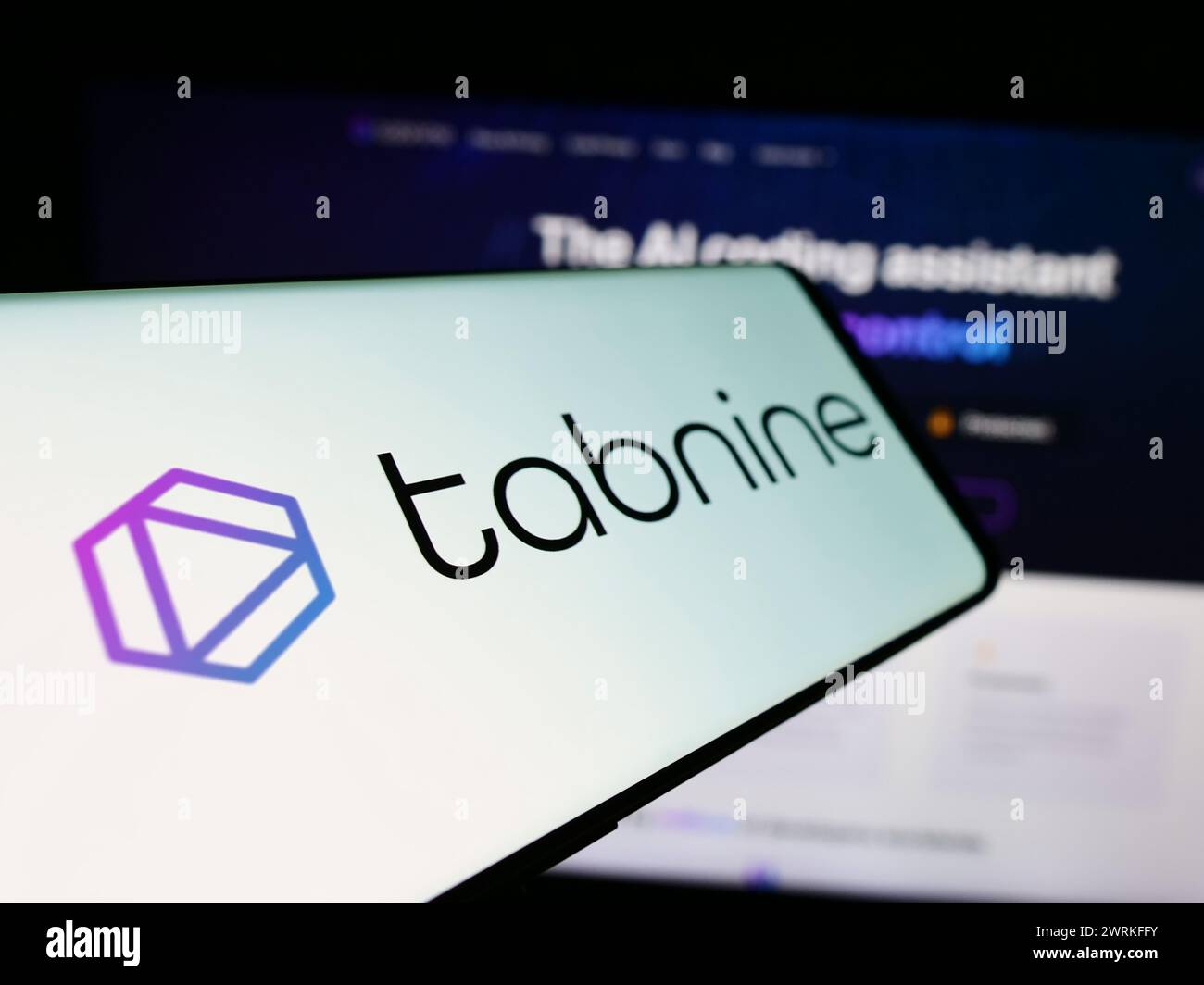 Tabnine logo hi-res stock photography and images - Alamy