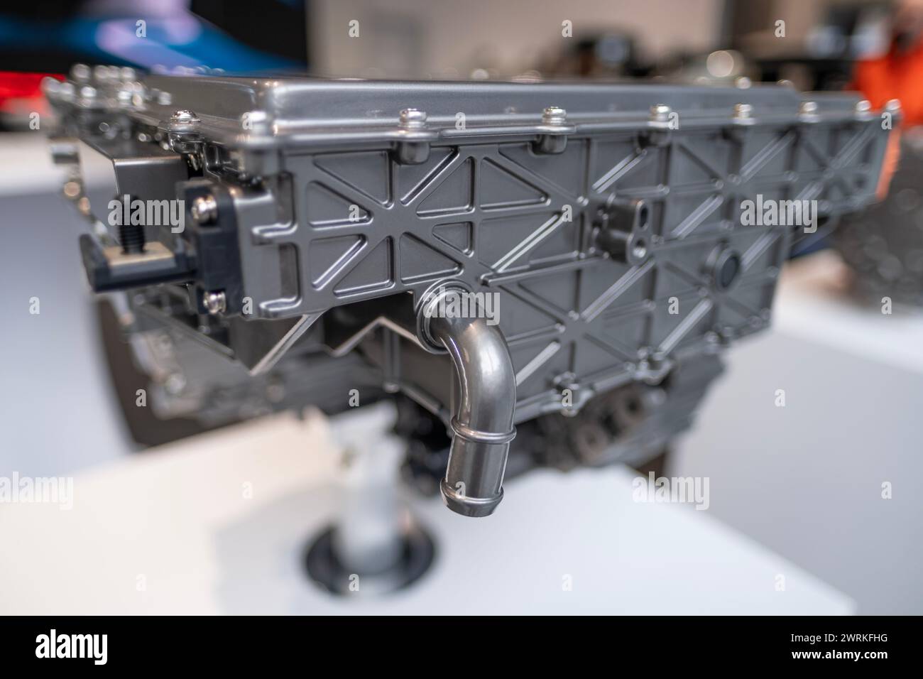 innovative electric motor BYD Electric Car, Logo on cap, traction ...