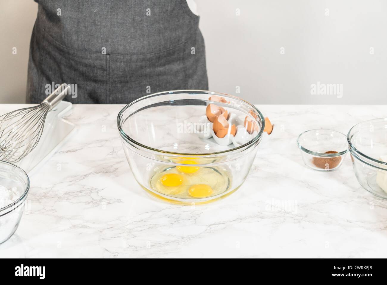 Mixing Magic: Baking Carrot Bundt Cake Delight Stock Photo - Alamy