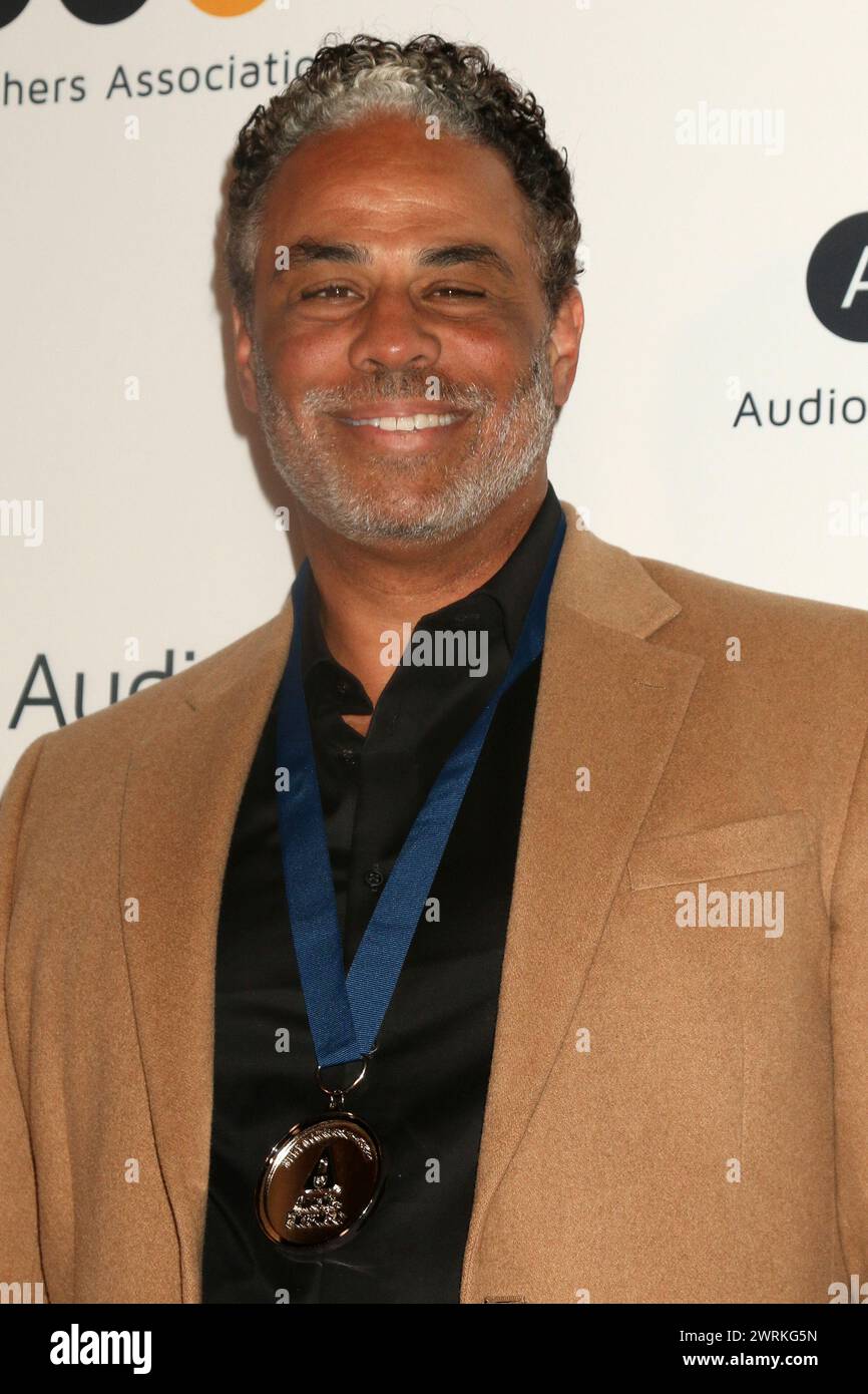 LOS ANGELES - MAR 4: Adam Lazarre-White at the Audie Awards at the ...
