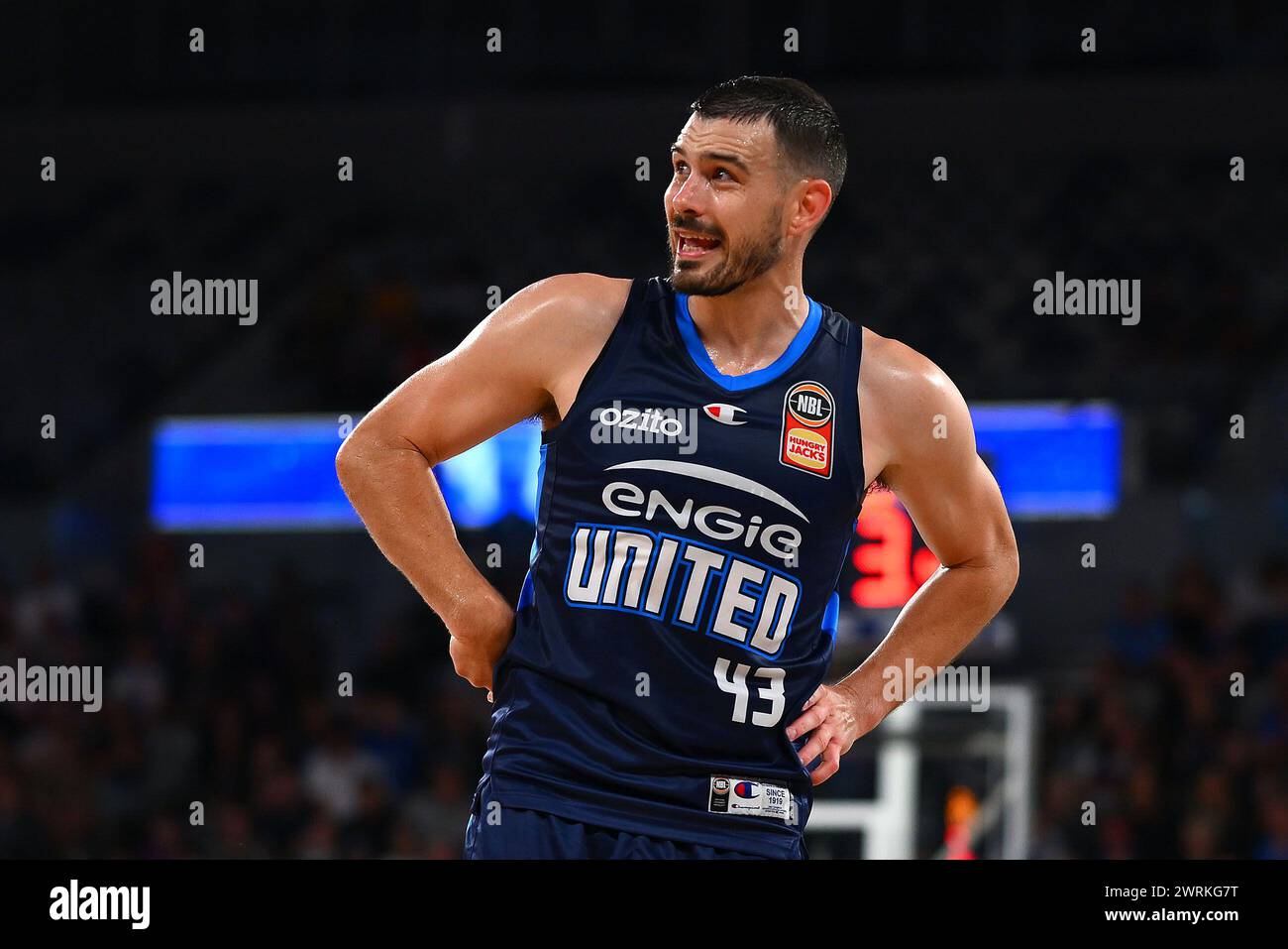 Melbourne, Australia. 13th Mar, 2024. Chris Goulding of Melbourne ...